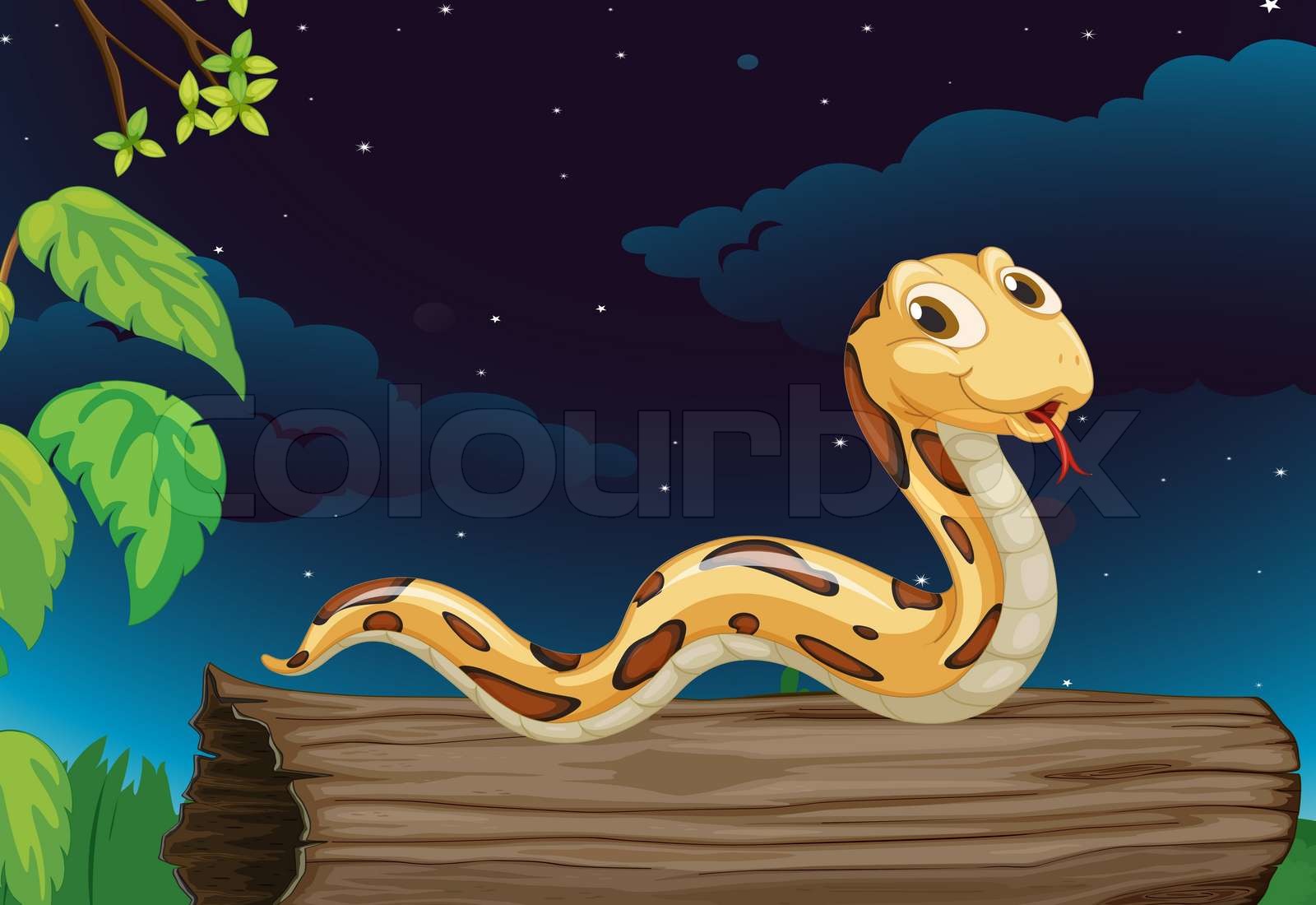 slange | Stock vektor | Colourbox