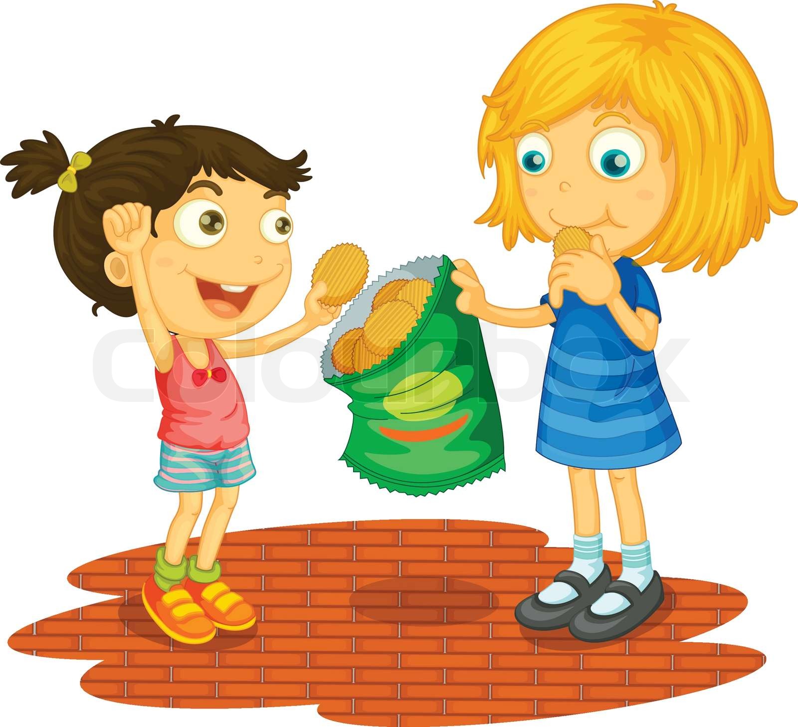 Sharing | Stock vector | Colourbox