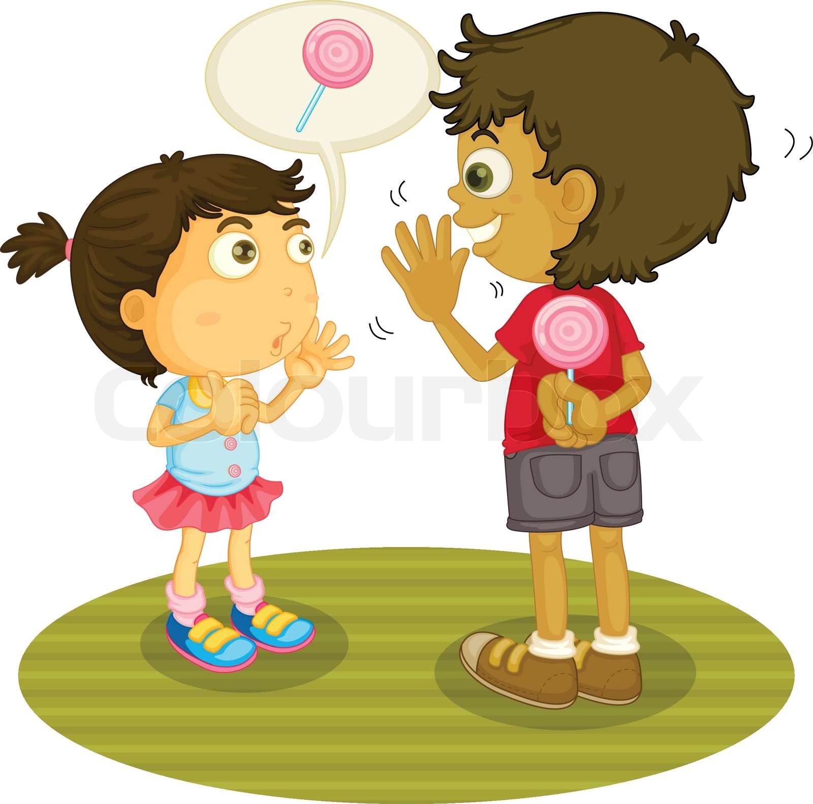 Sharing | Stock vector | Colourbox