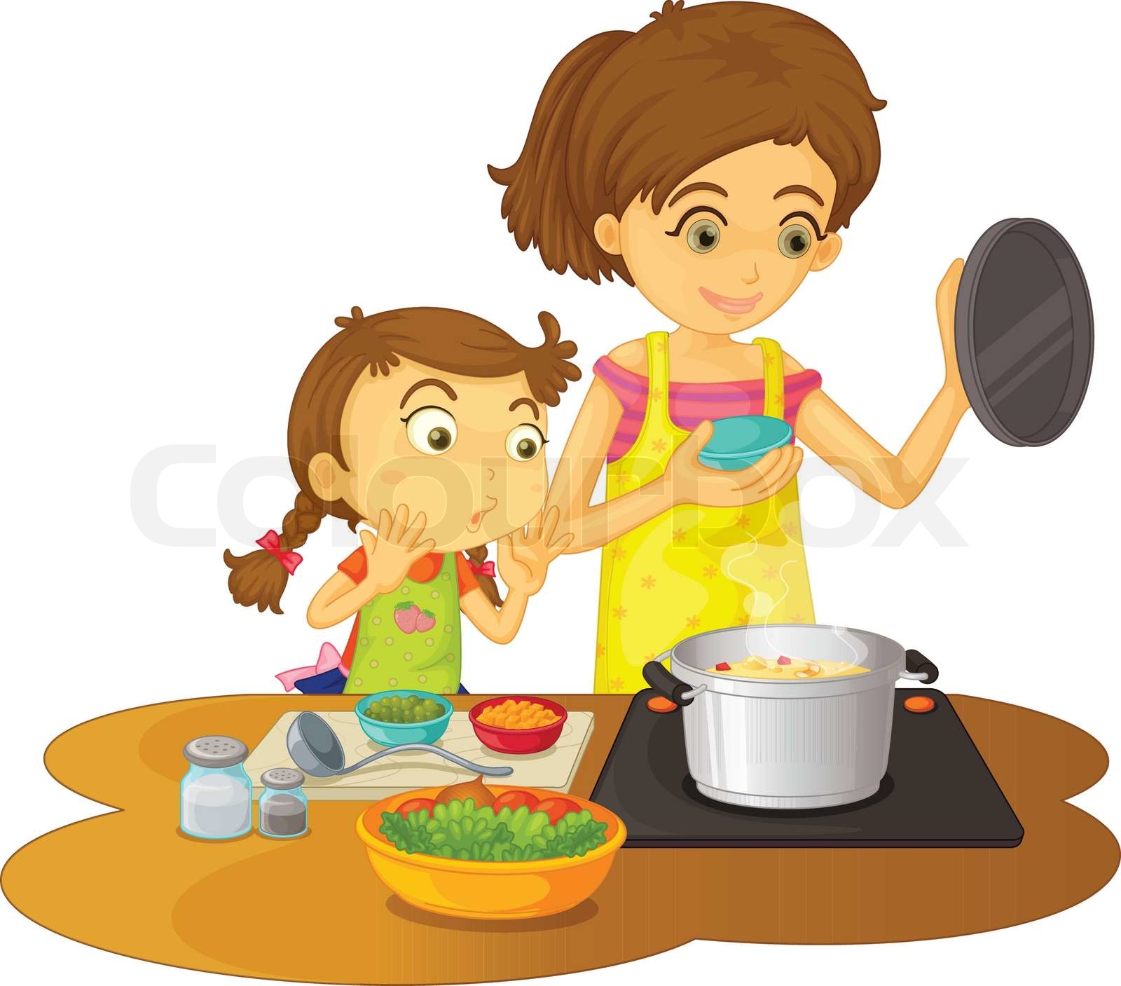 Cooking | Stock vector | Colourbox