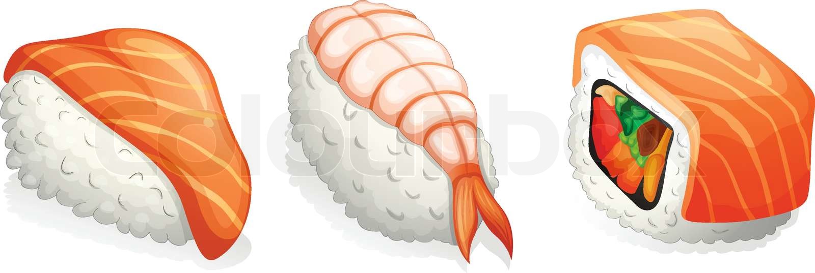 Sushi | Stock vector | Colourbox