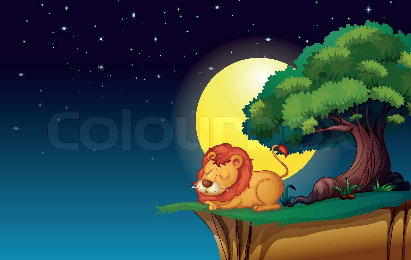 Löwe | Stock-Vektor | Colourbox