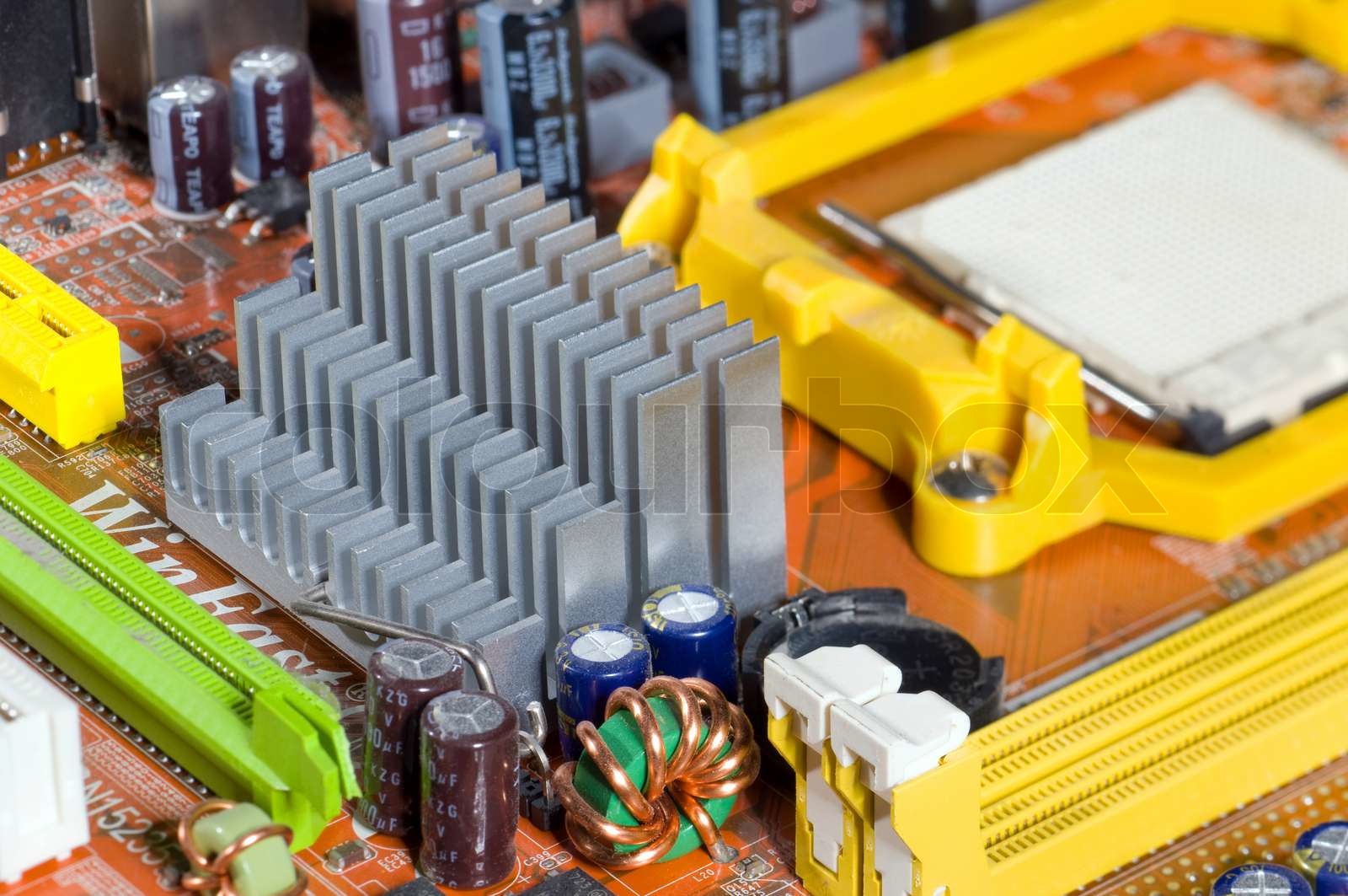 Bauteile für Computer | Stock Bild | Colourbox