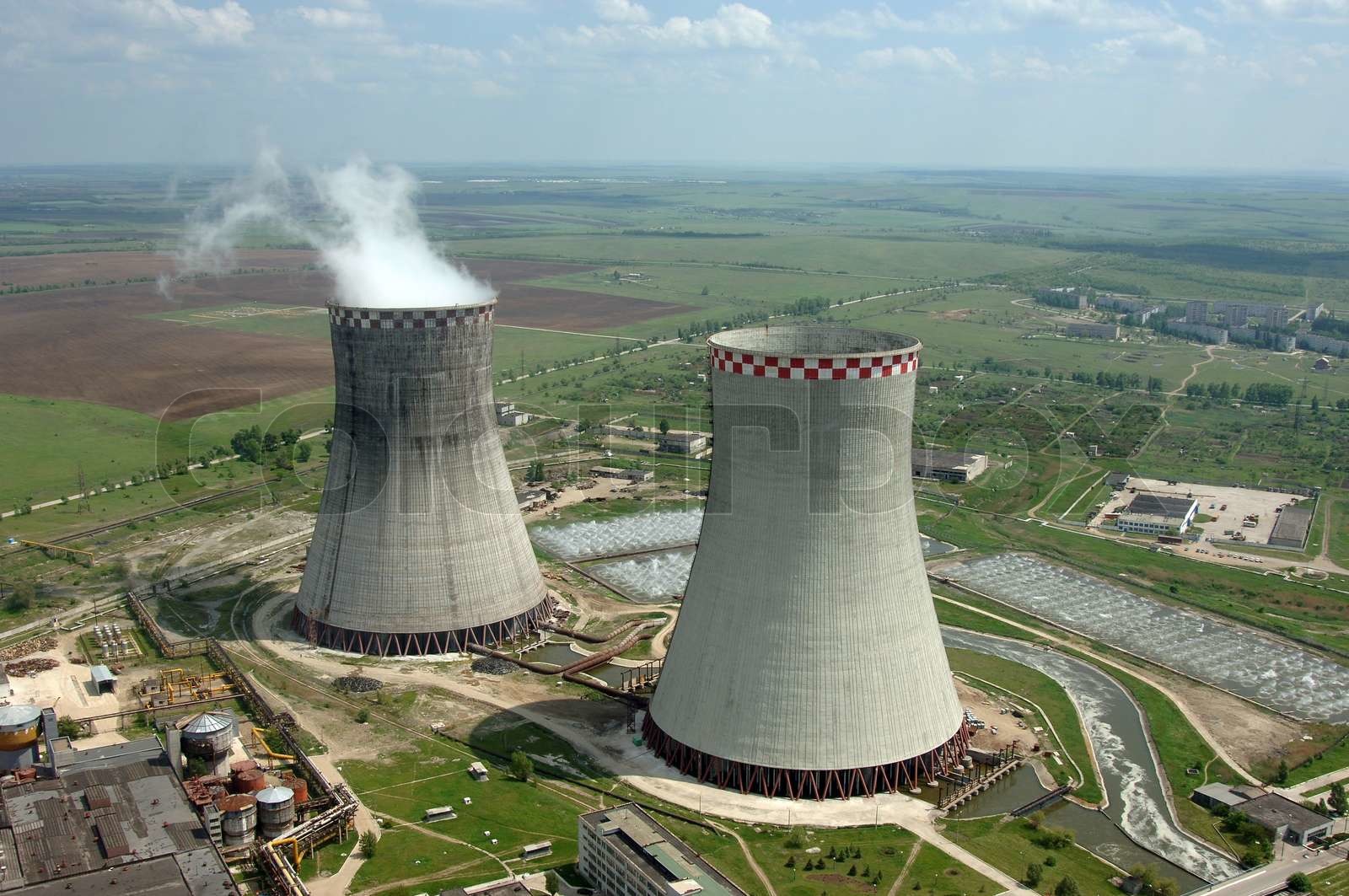 power plant | Stock image | Colourbox