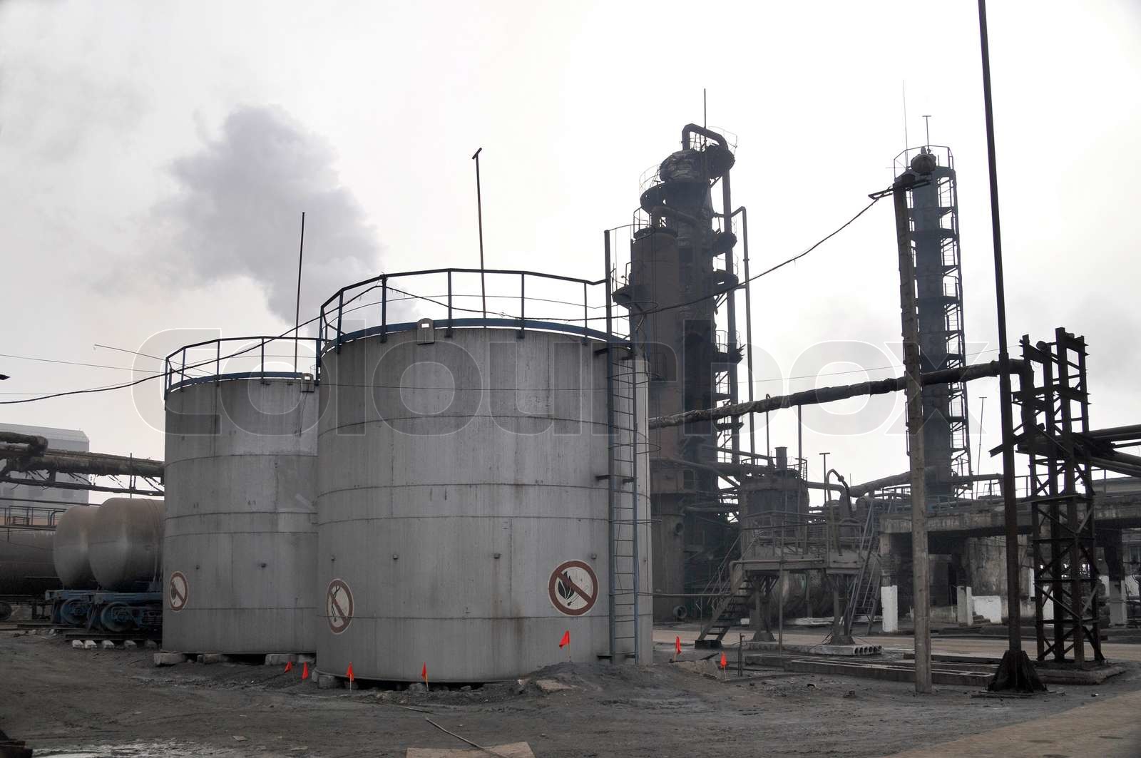 Steelworks | Stock image | Colourbox