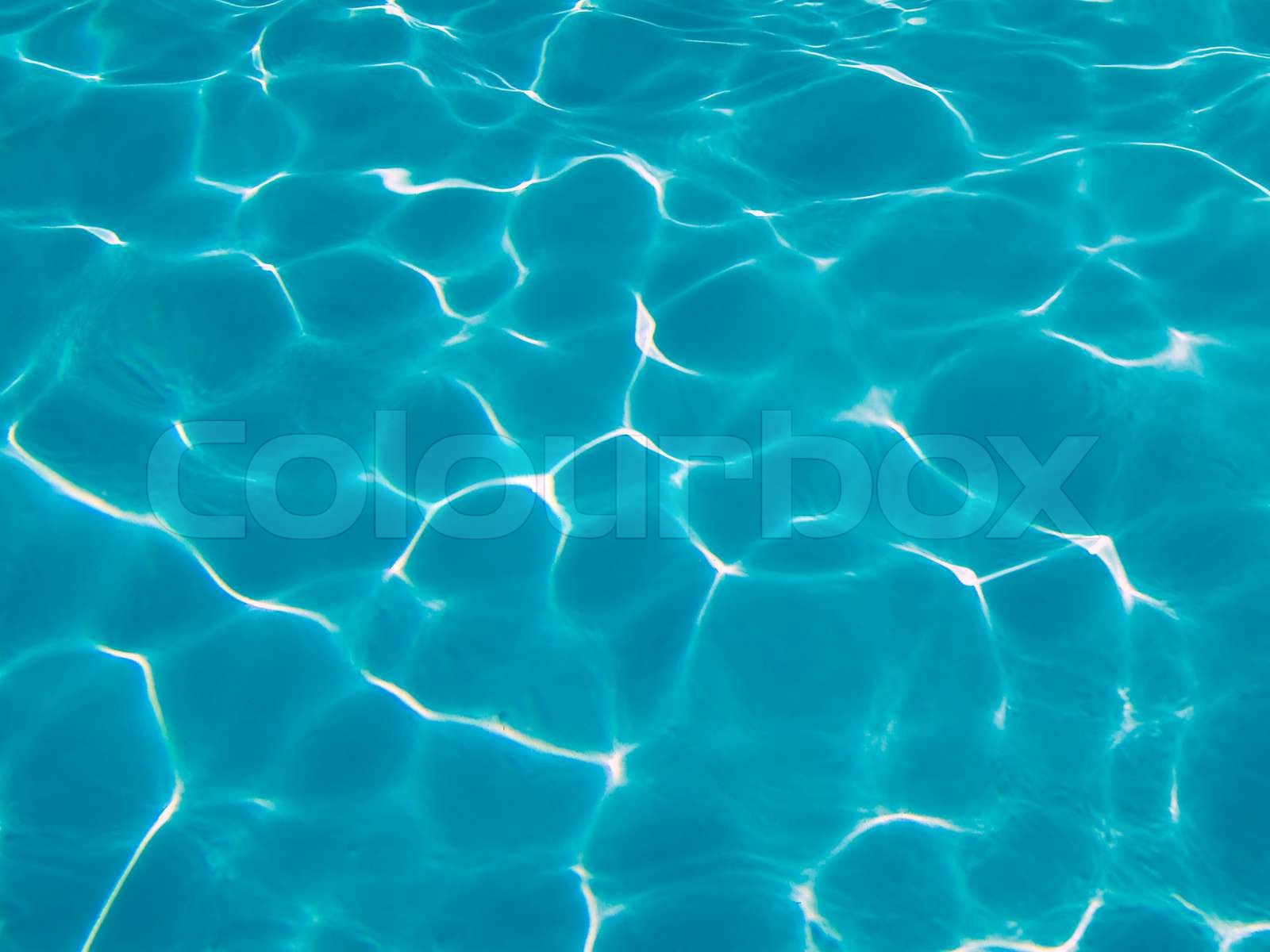 Blue Swimming Pool Water | Stock image | Colourbox