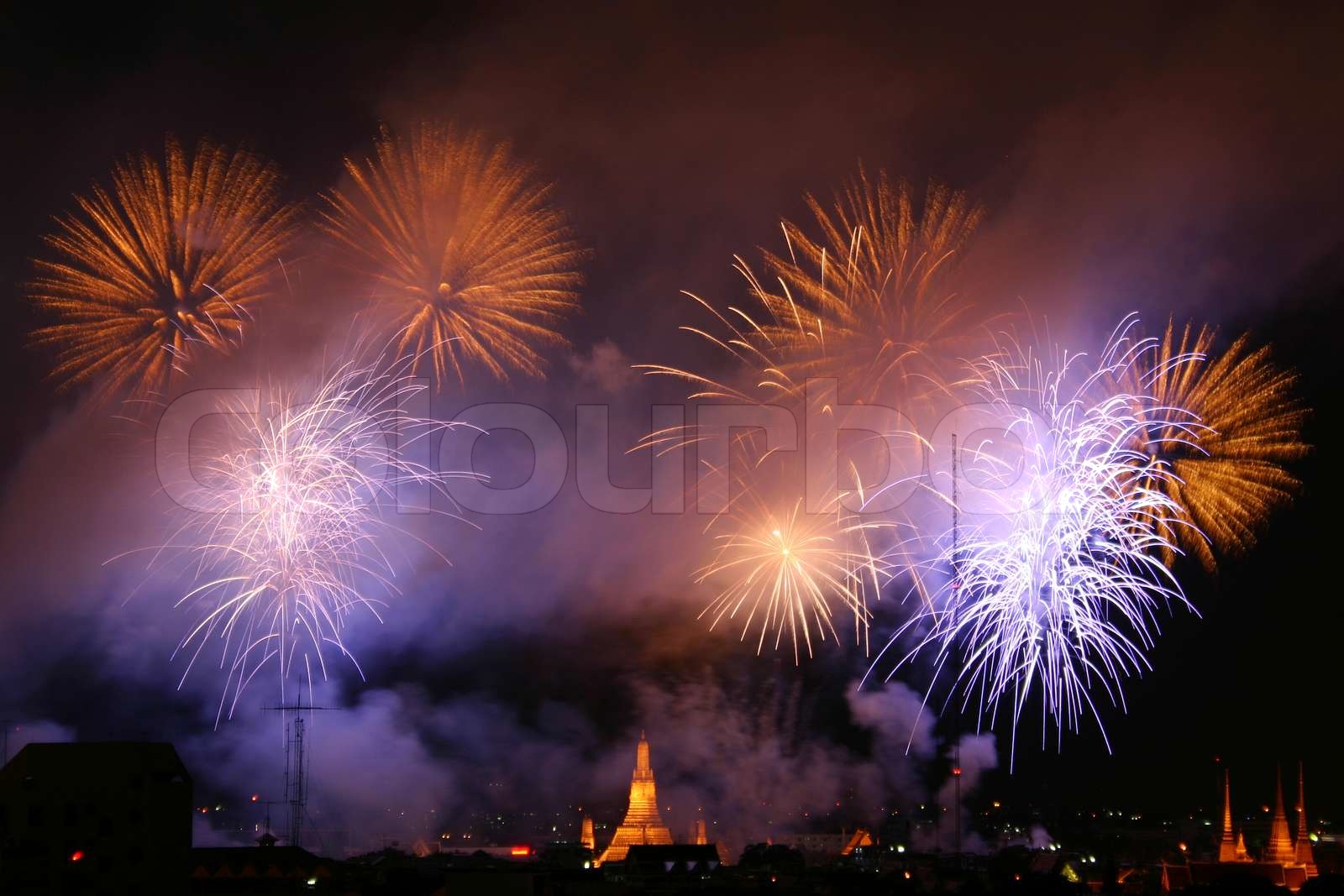Fireworks Exploding | Stock image | Colourbox