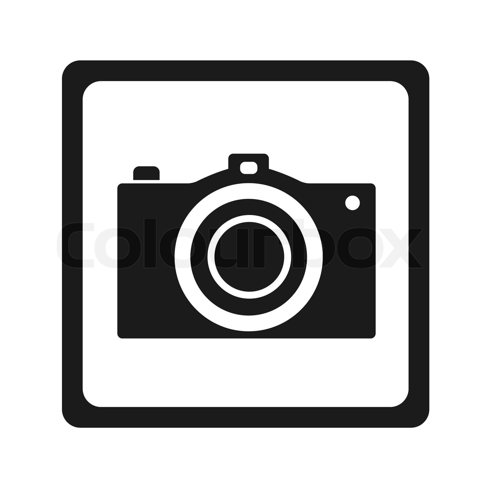 Gallery icon in black | Stock vector | Colourbox