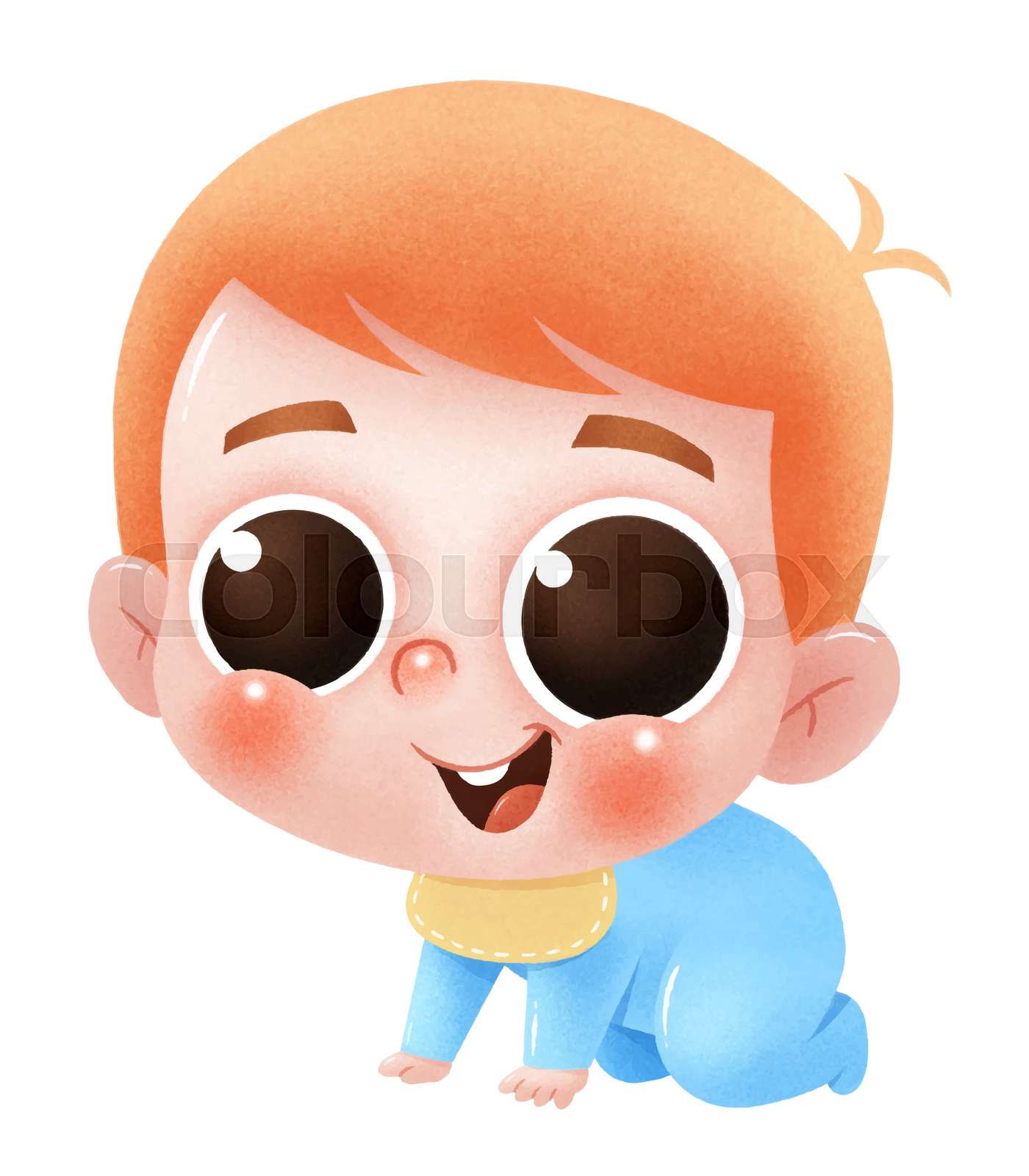 Cartoon Baby | Stock vector | Colourbox