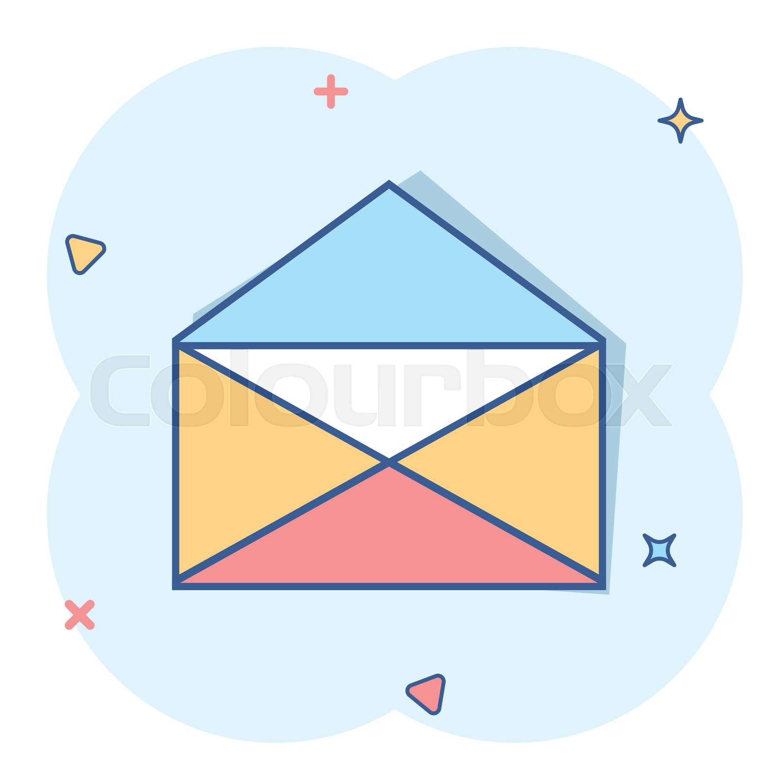 Mail Envelope Cartoon