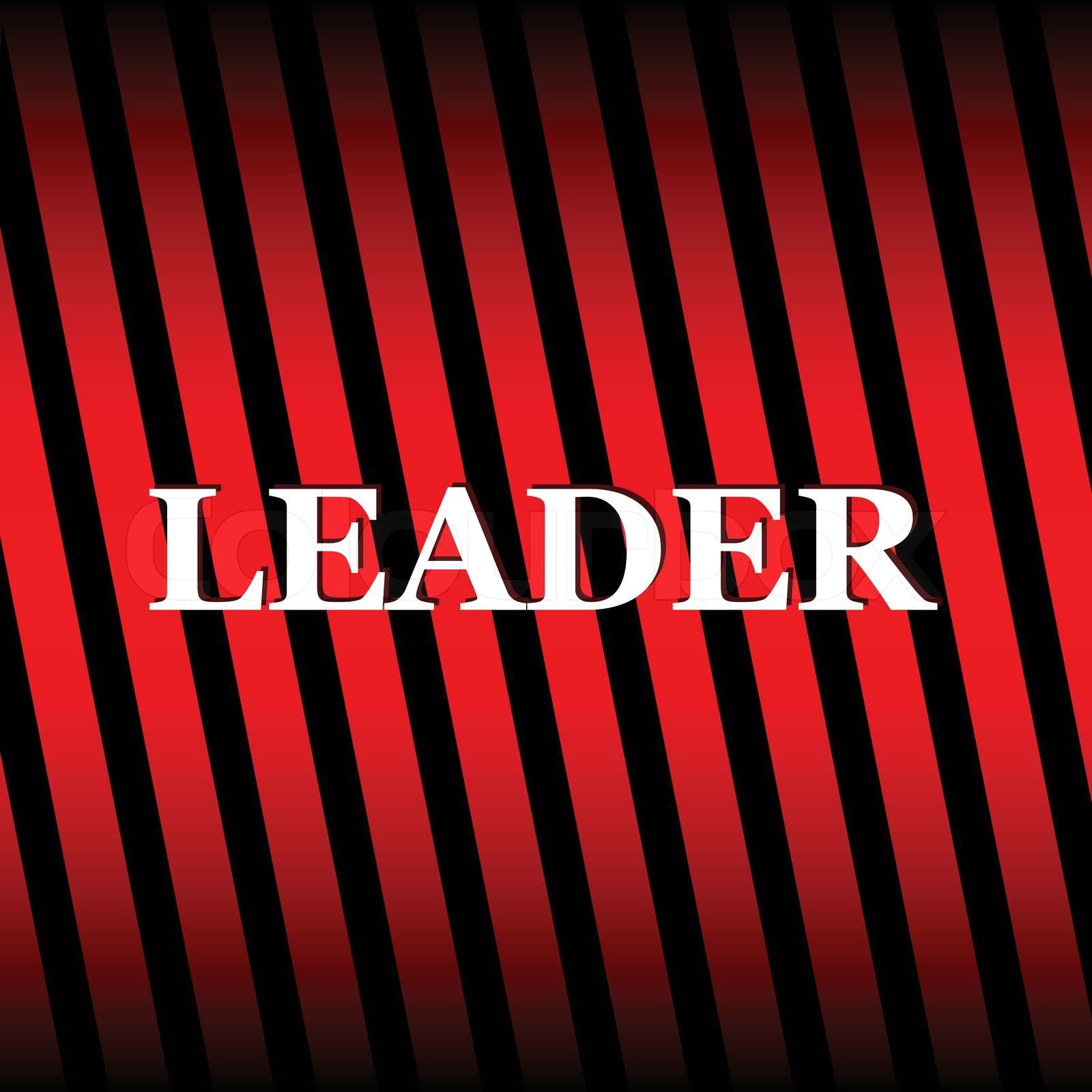 Leader symbol | Stock vector | Colourbox