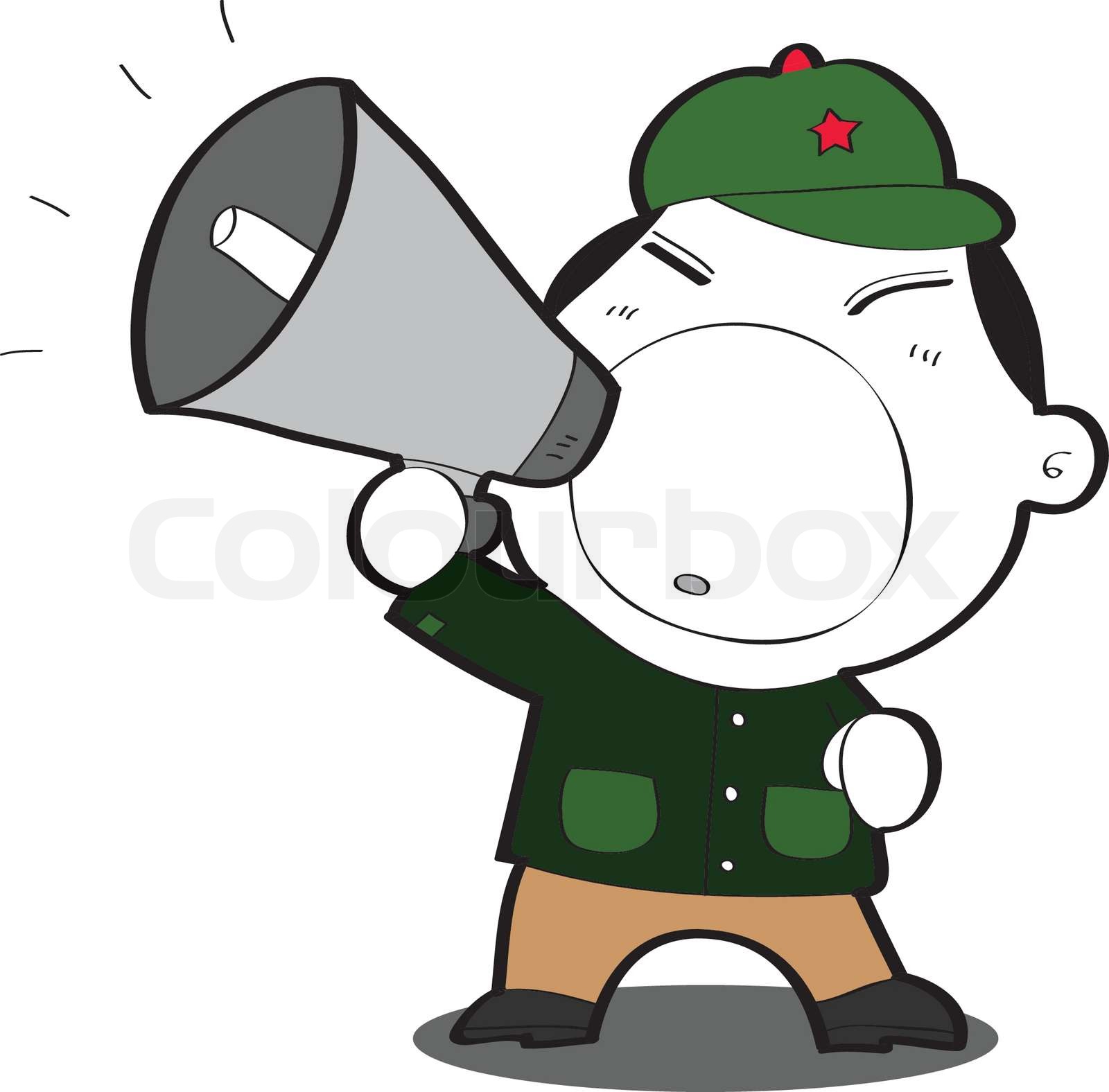 cartoon Communist | Stock vector | Colourbox