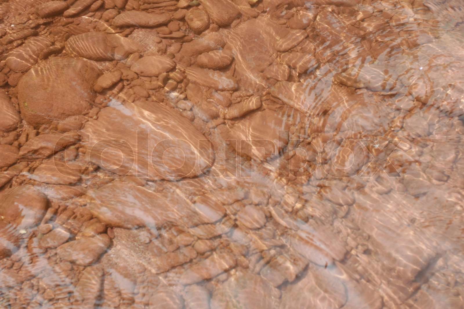 Brown Water in the River | Stock image | Colourbox