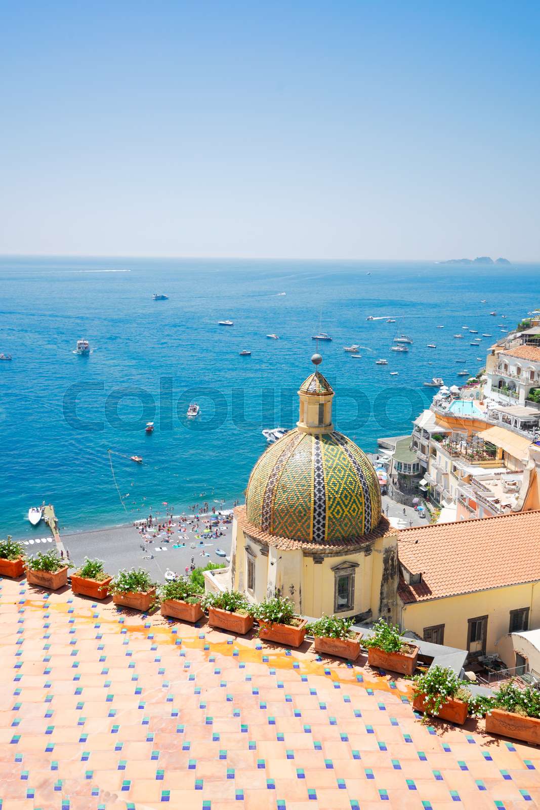 Positano resort, Italy | Stock image | Colourbox