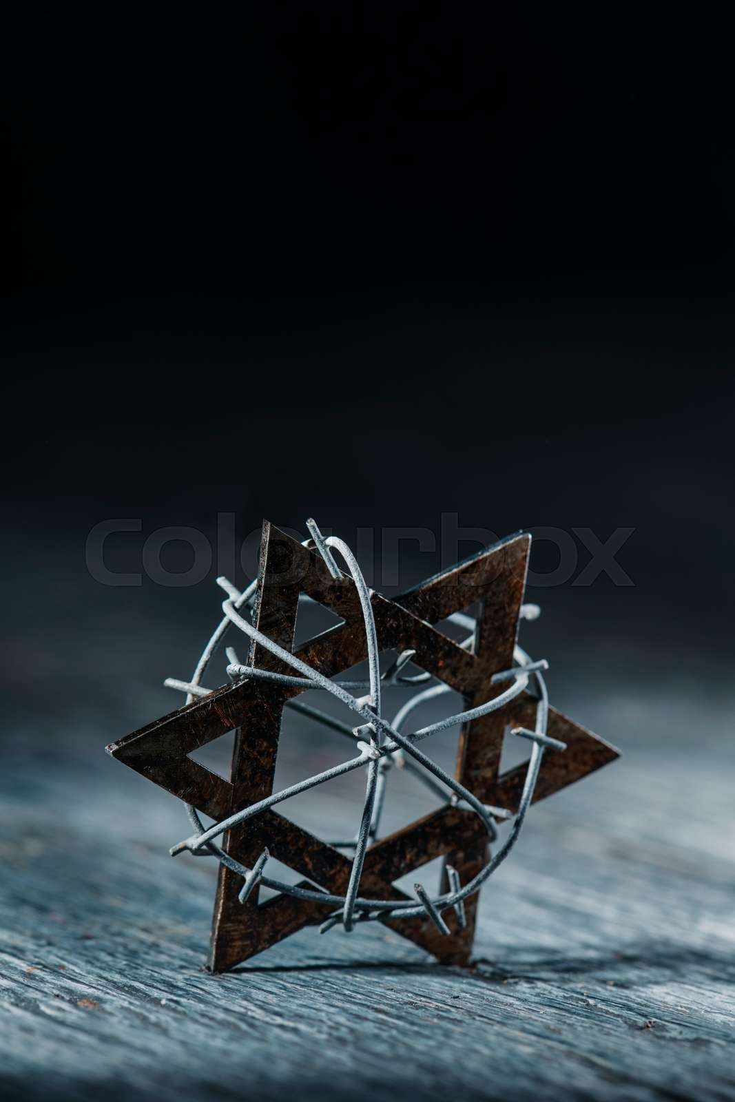 Jewish Star Barbed Wire