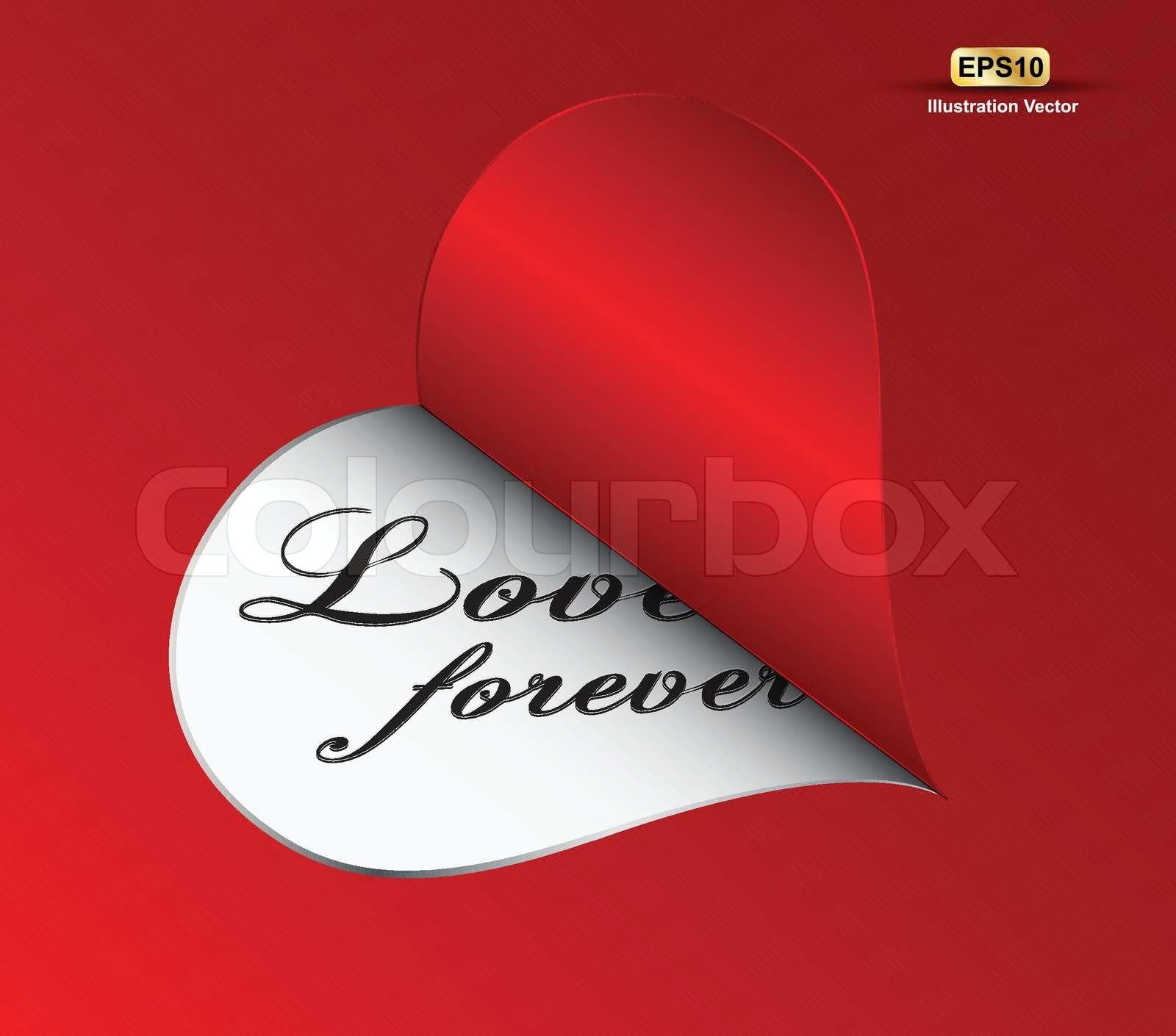 Open heart | Stock vector | Colourbox