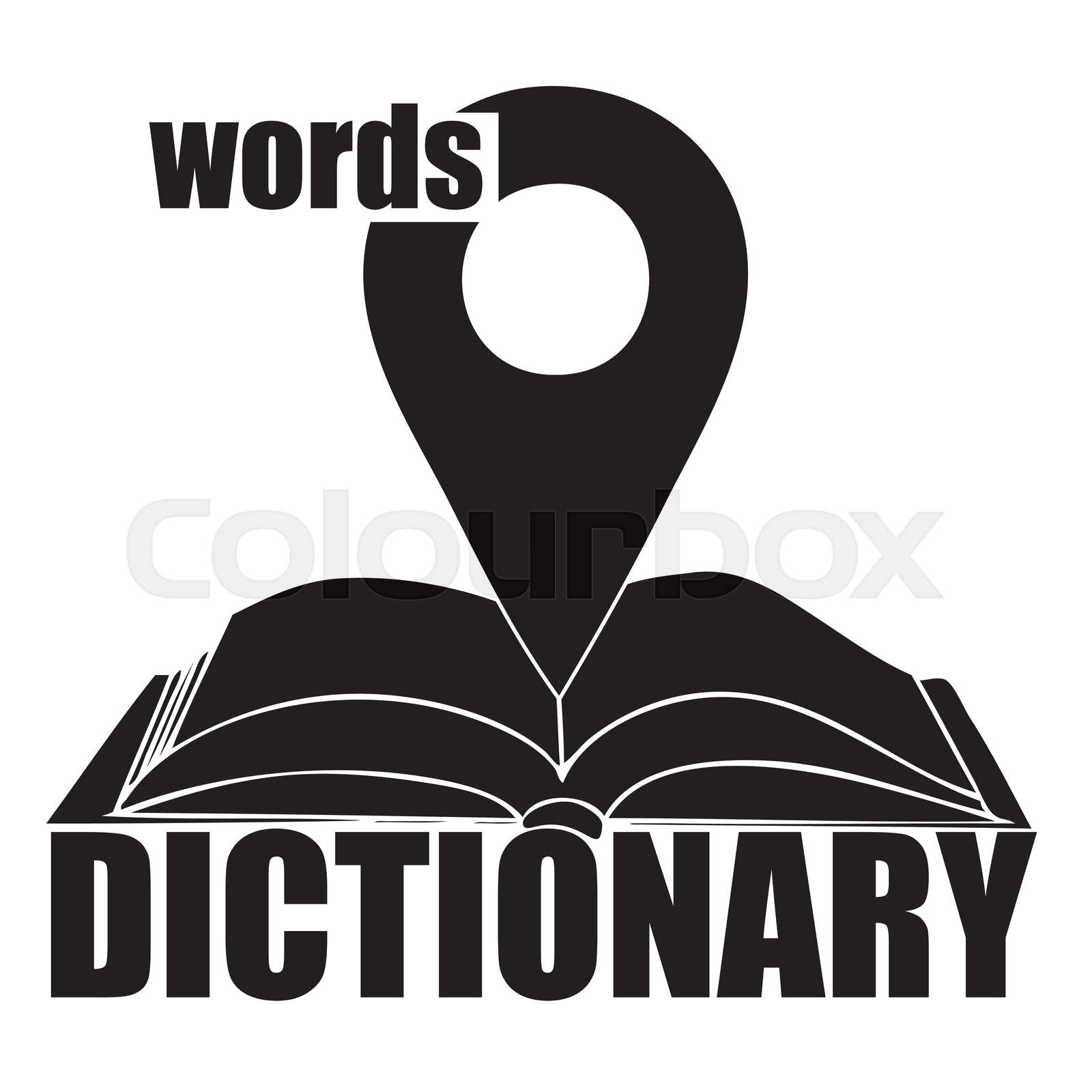 Map Index And Dictionary Stock Vector Colourbox