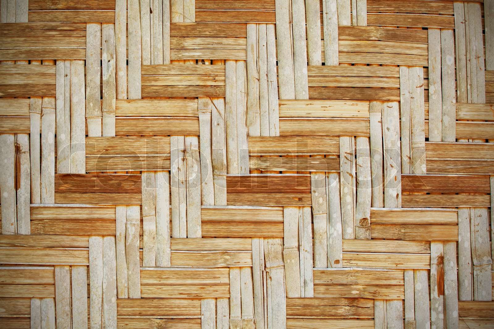 Rattan weave | Stock image | Colourbox