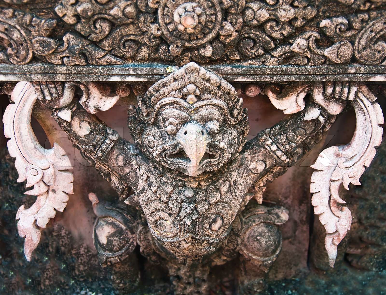The Carving rock of Garuda | Stock image | Colourbox