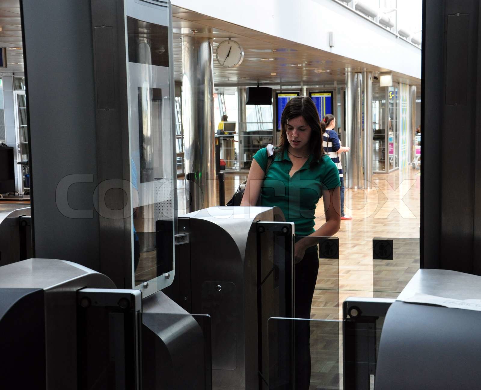 check in | Stock image | Colourbox