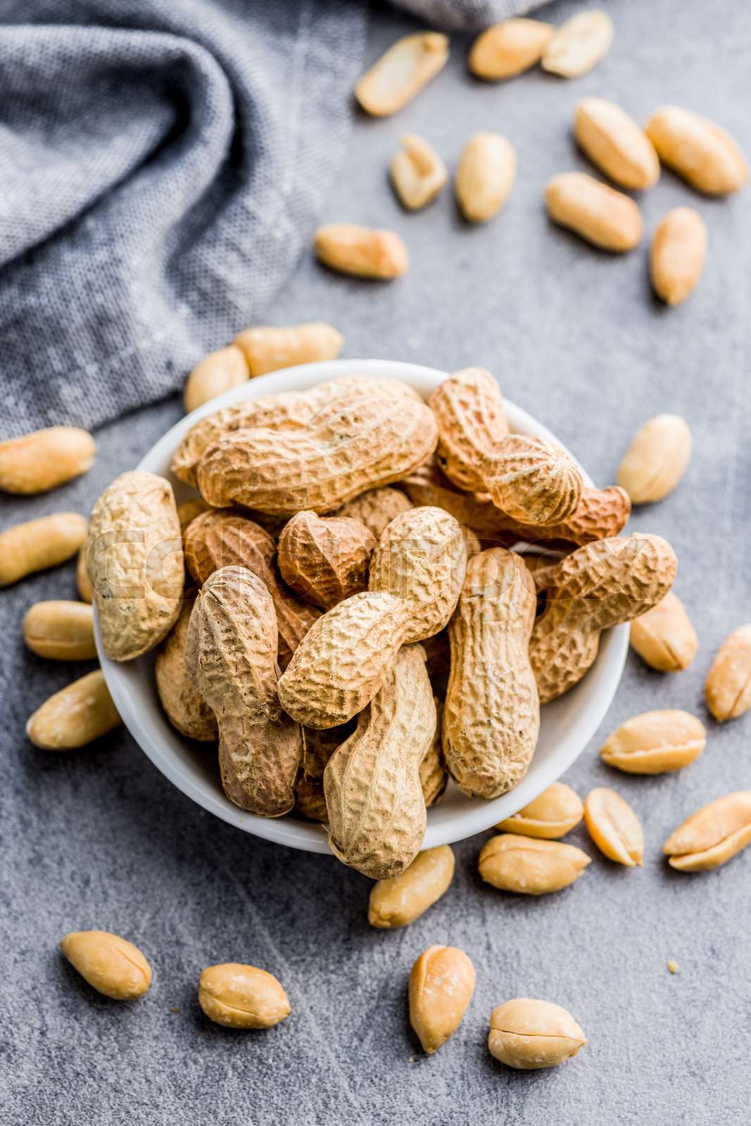 erdnuss, essen, imbiss | Stock Bild | Colourbox