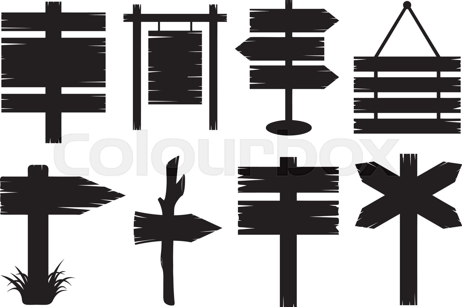 reklame, pil, banner | Stock vektor | Colourbox