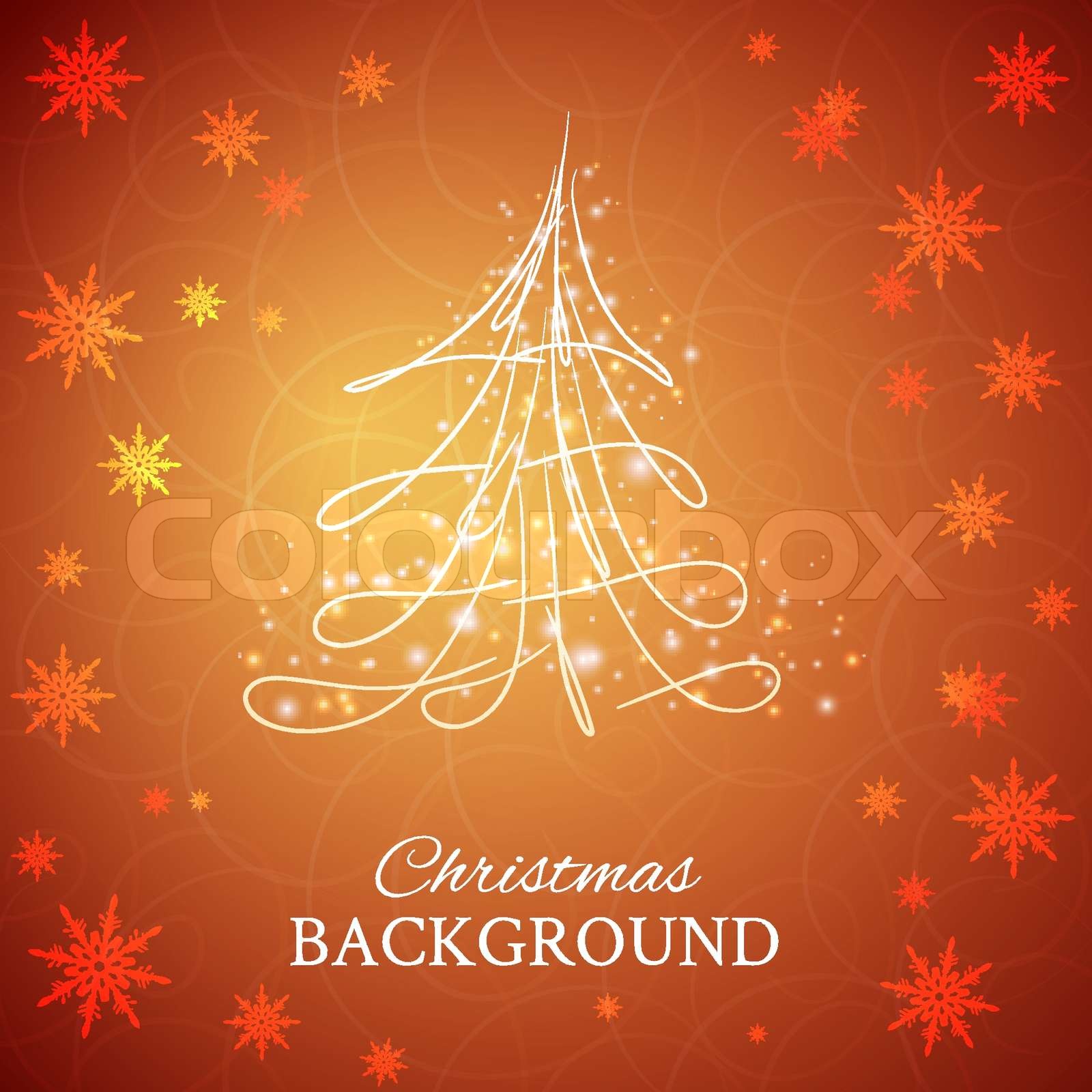 Fur-tree, vector | Stock vector | Colourbox