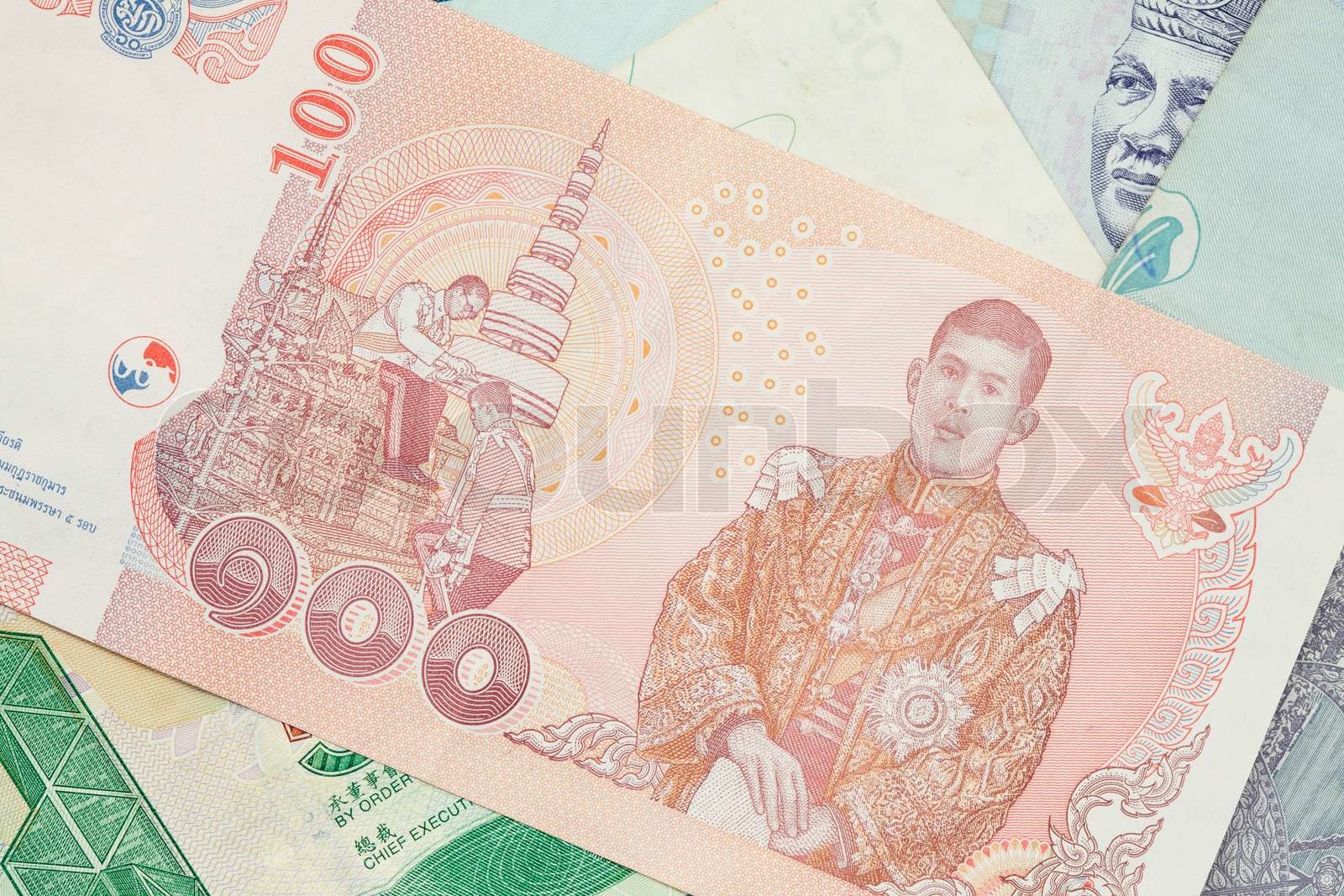 Background of Asian Currency | Stock image | Colourbox