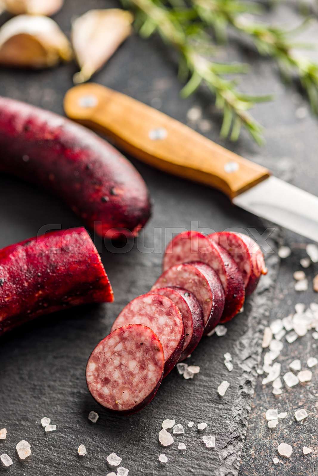 wurst, essen, fleisch | Stock Bild | Colourbox