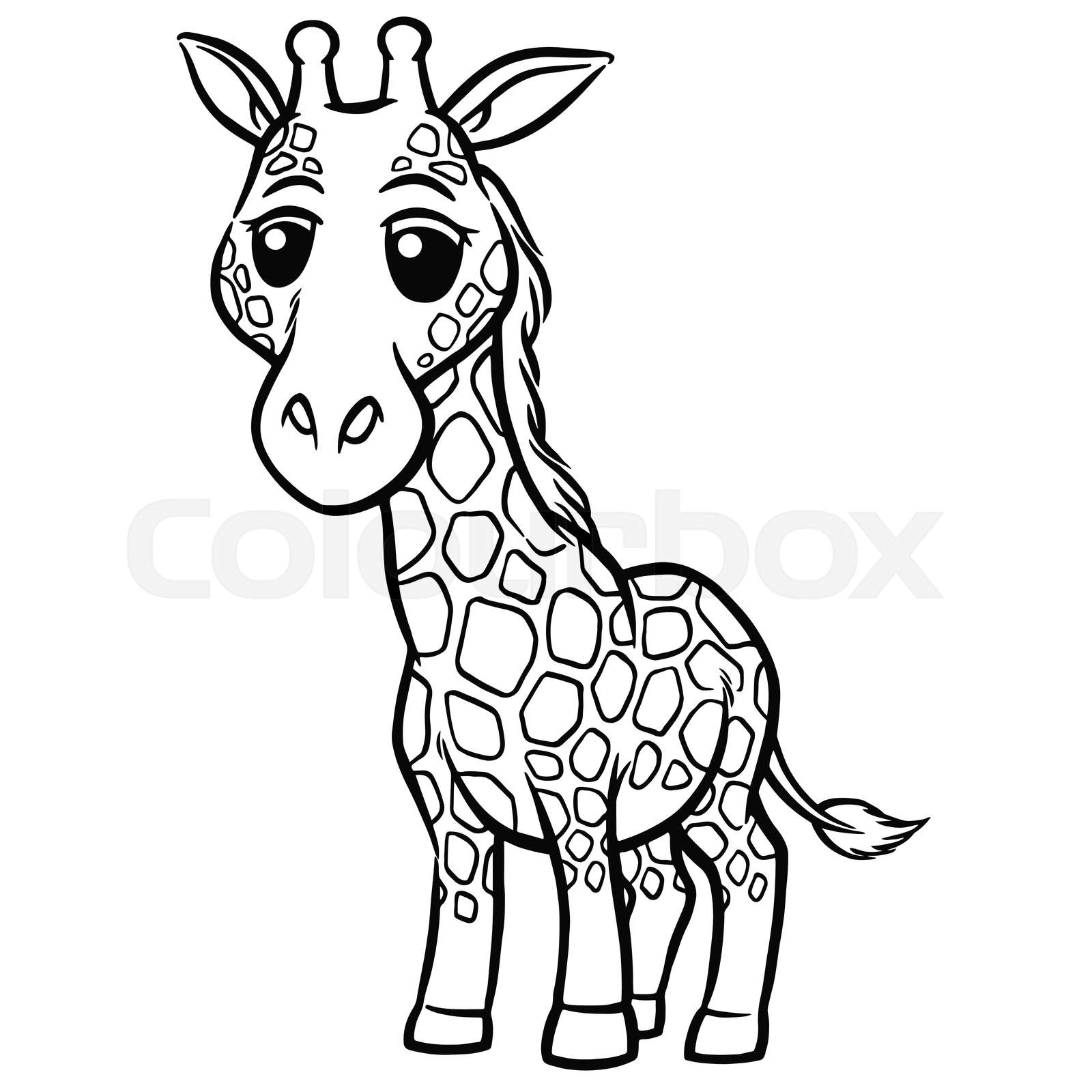 Giraffe | Stock vector | Colourbox