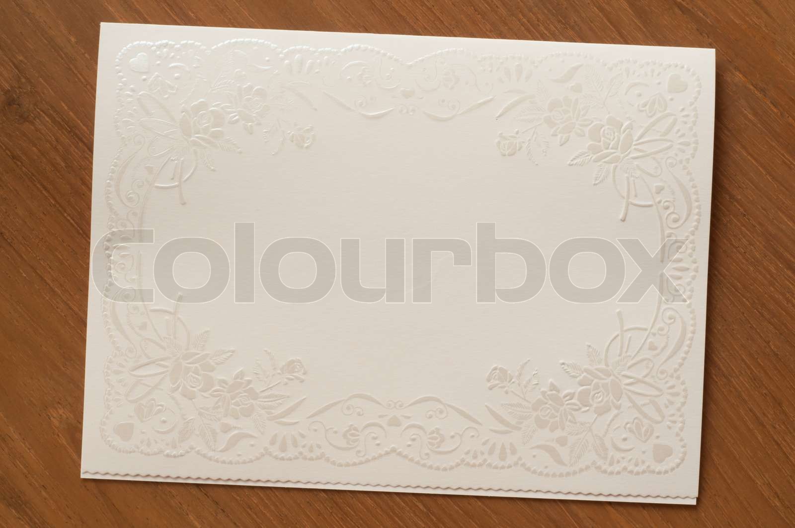 invitation card | Stock image | Colourbox