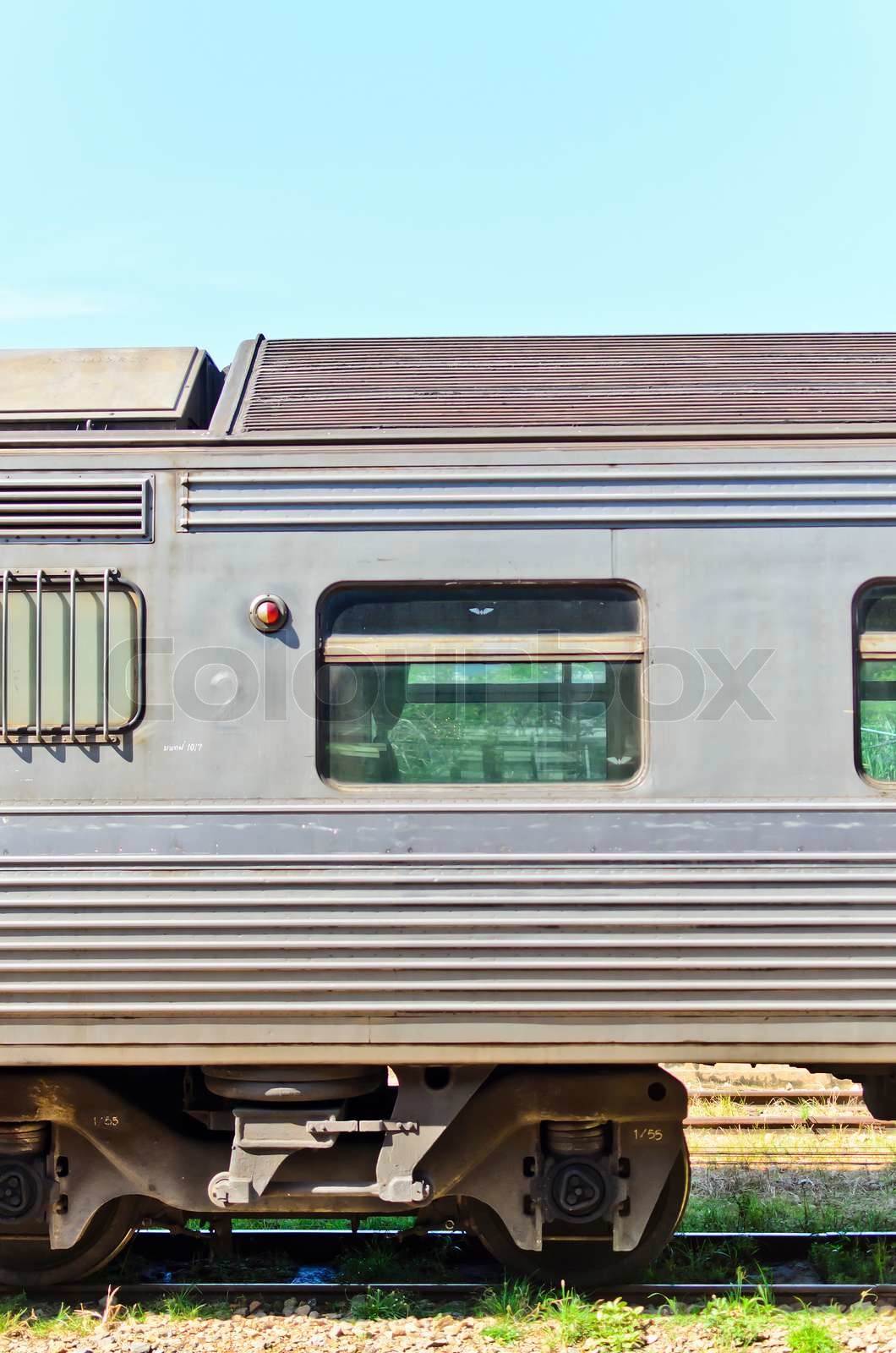 train's bogie in thailand | Stock image | Colourbox