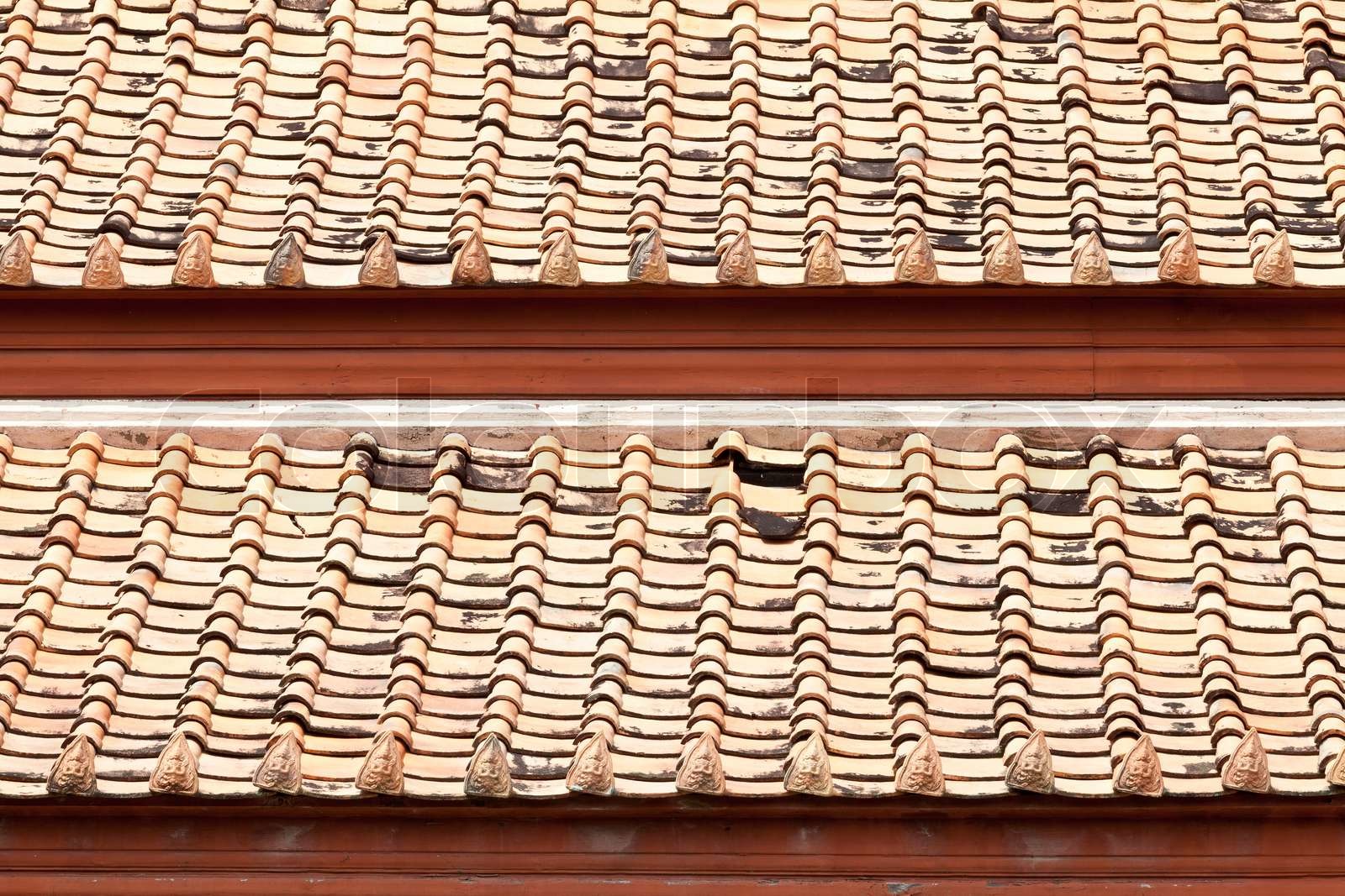 Modern tiles roof | Stock image | Colourbox