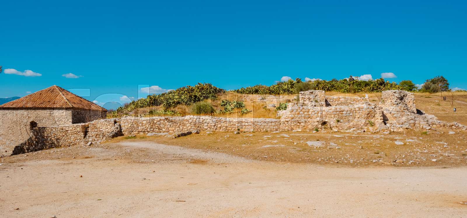 Fortress of Acronauplia, Nafplio, Greece, banner | Stock image | Colourbox