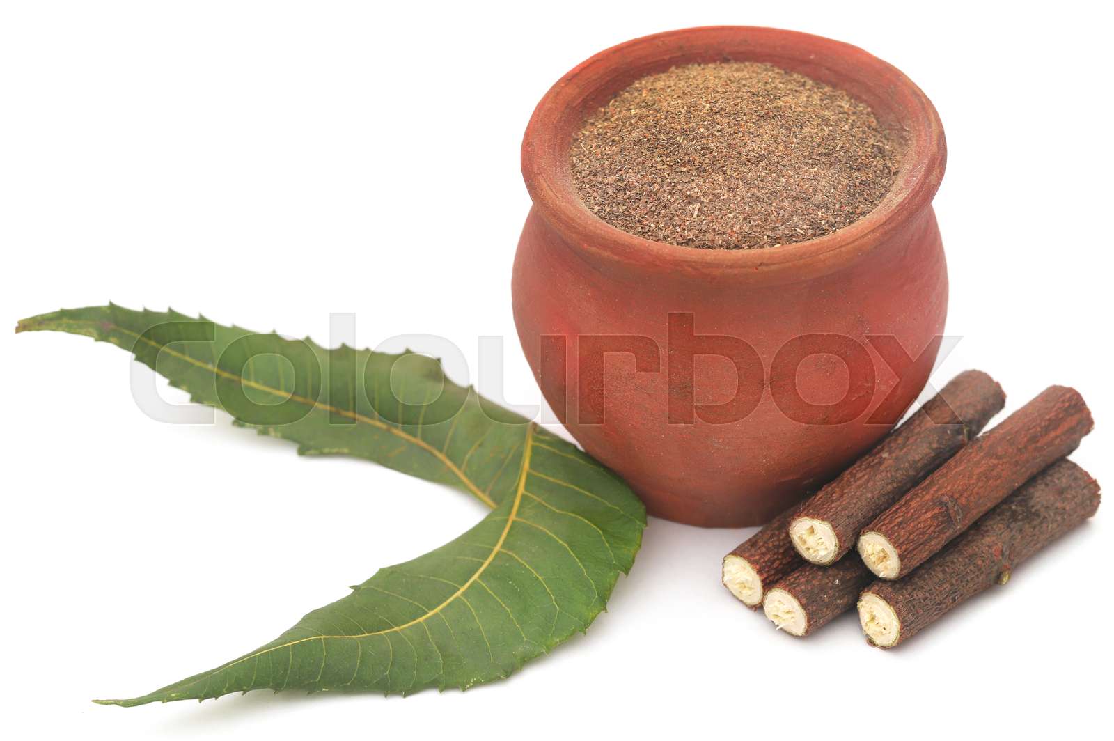 neem, blade, blad | Stock foto | Colourbox