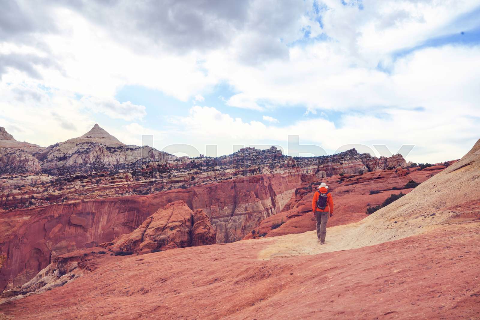 wanderung, amerika, wanderer | Stock Bild | Colourbox