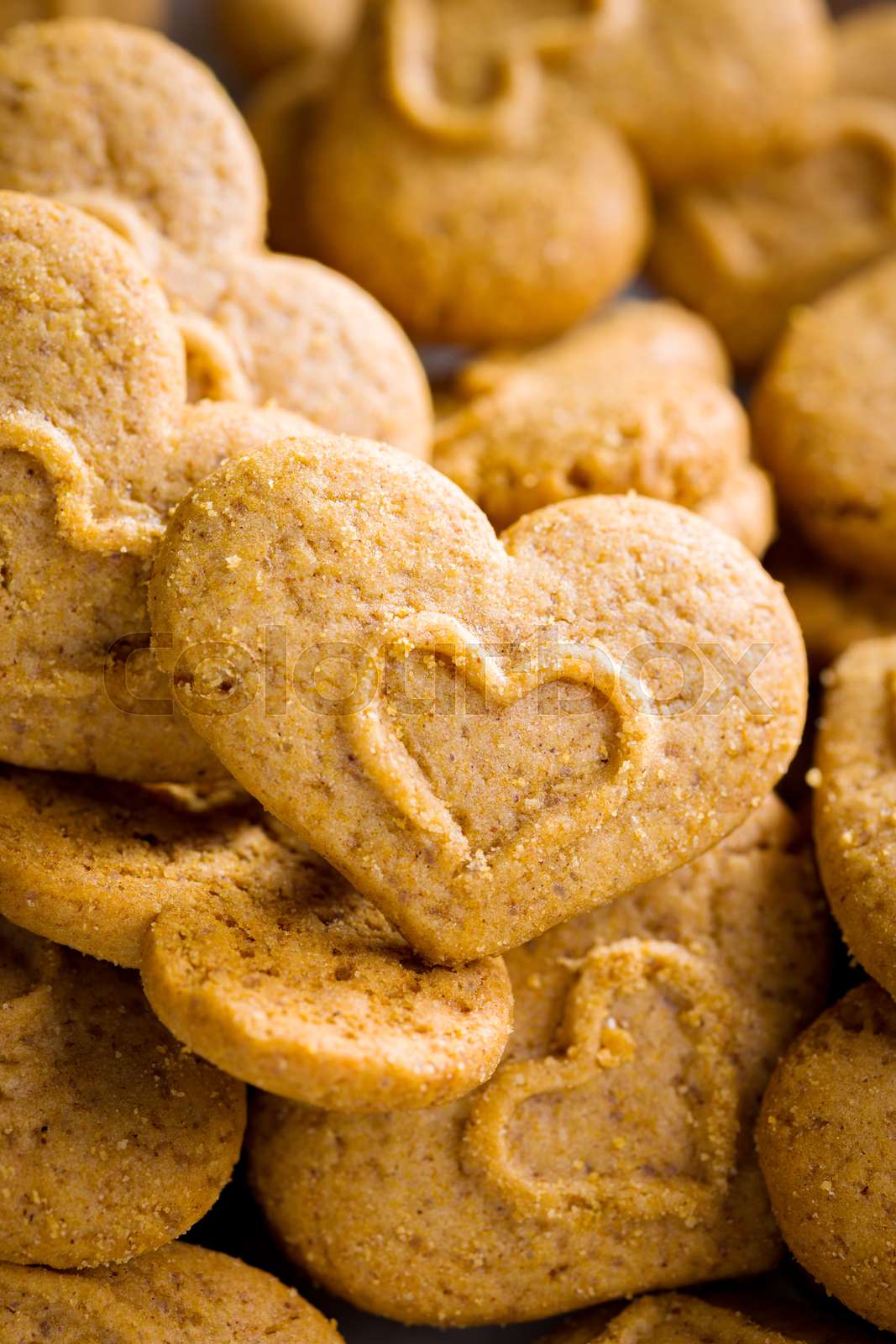 herz, keks, essen | Stock Bild | Colourbox