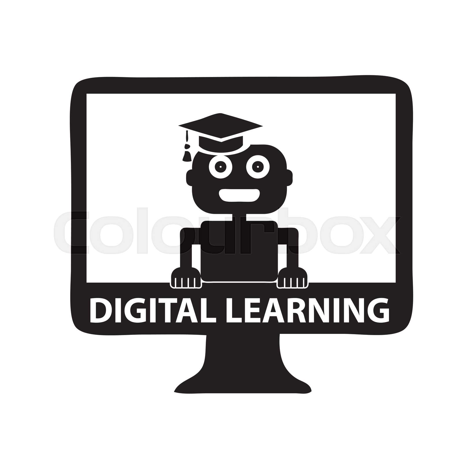 Digital Learning | Stock vector | Colourbox