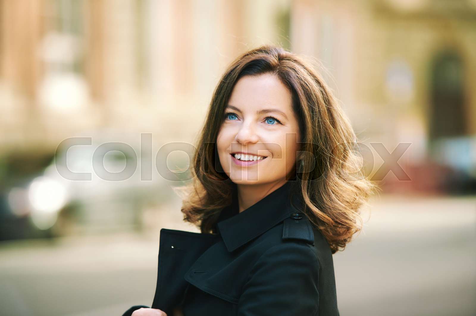 kvinde, 40'erne, portræt | Stock foto | Colourbox