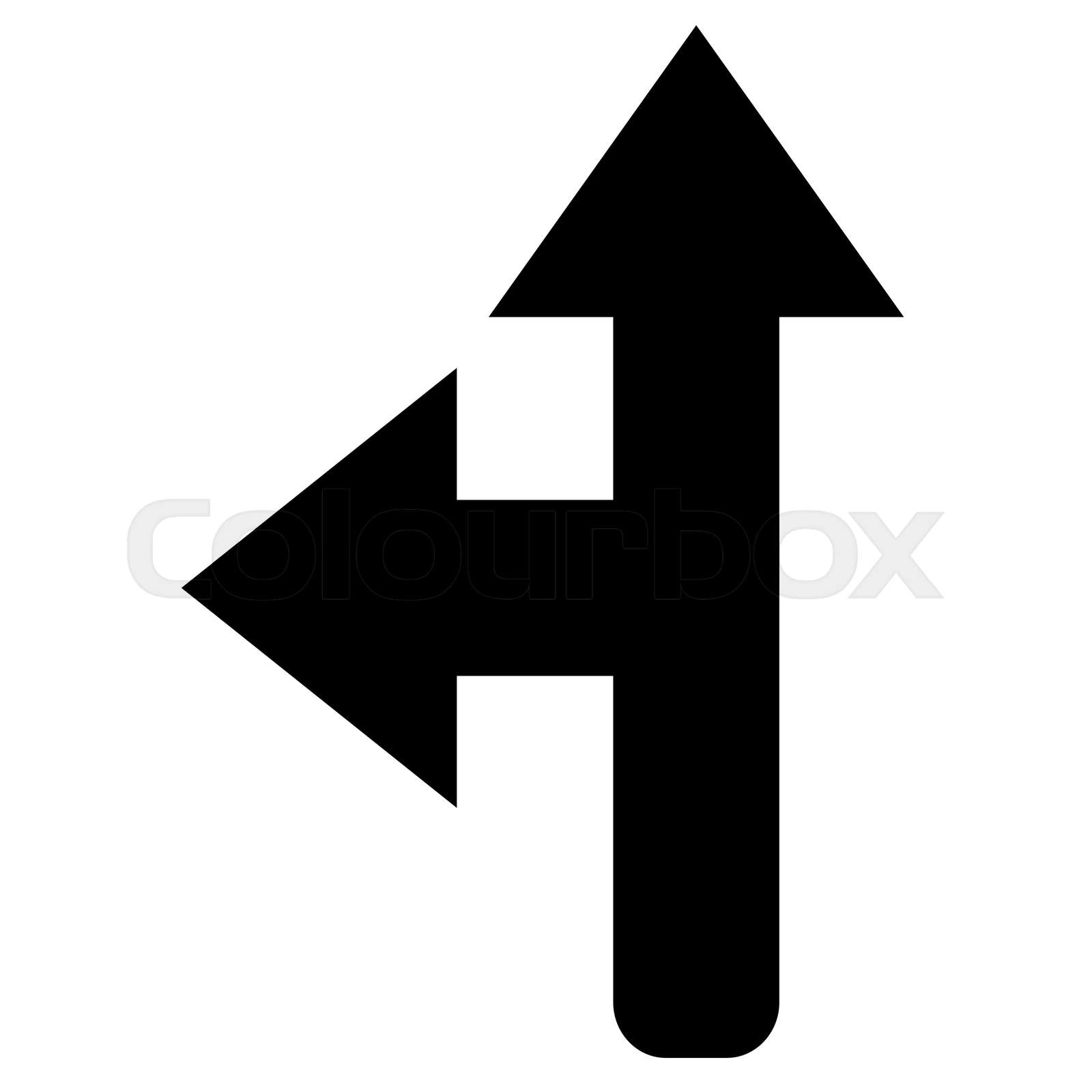 zeichen, pfeil, ikone | Stock-Vektor | Colourbox