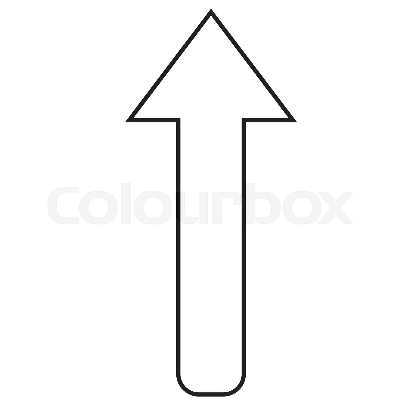 zeichen, pfeil, ikone | Stock-Vektor | Colourbox