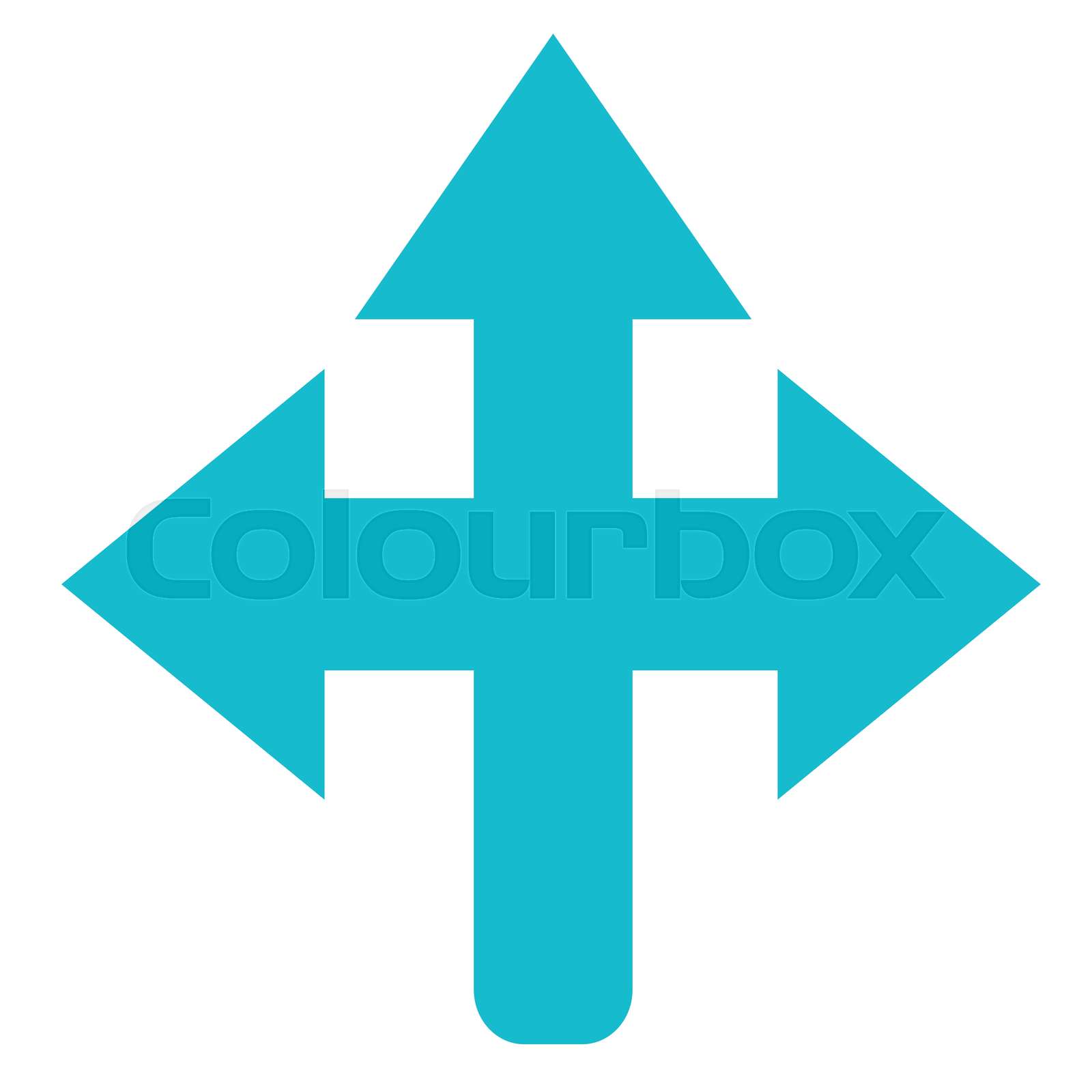 zeichen, pfeil, ikone | Stock-Vektor | Colourbox