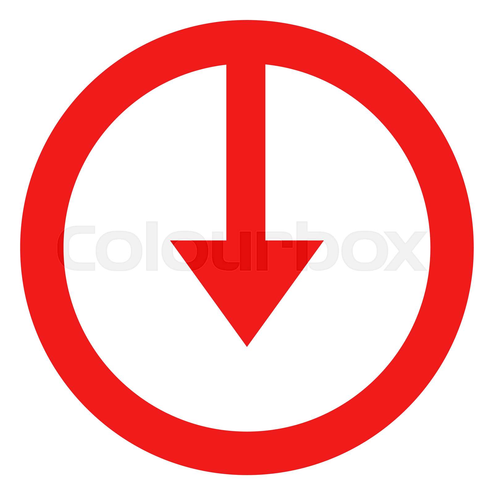 zeichen, pfeil, ikone | Stock-Vektor | Colourbox