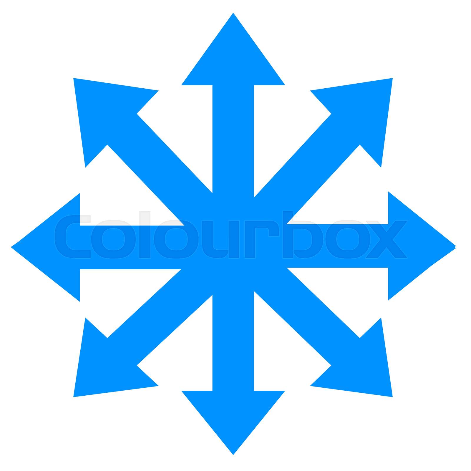 symbol, pil, underskrive | Stock vektor | Colourbox