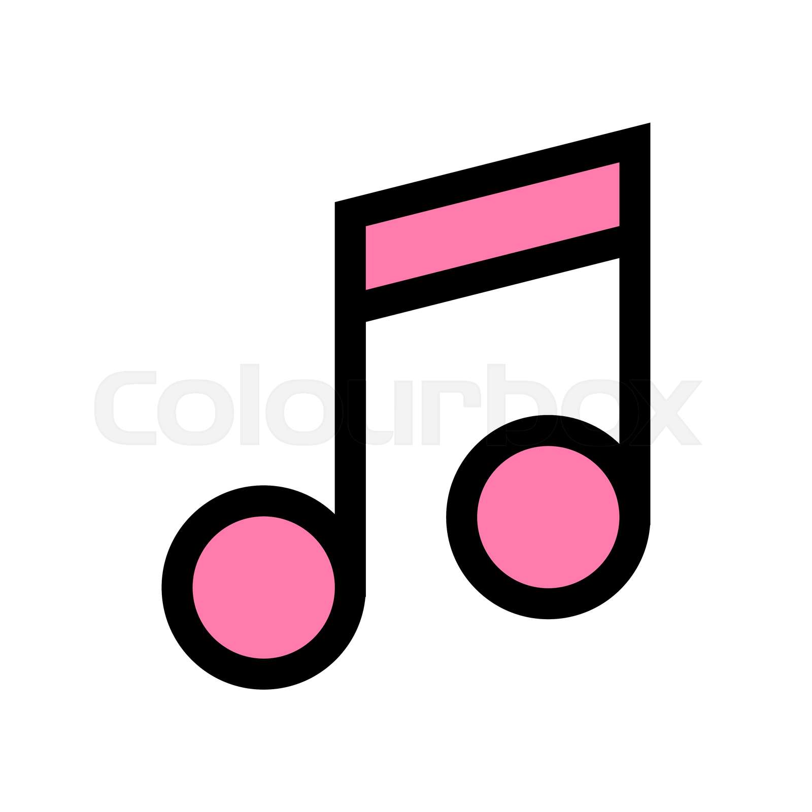 Pink Music Icon