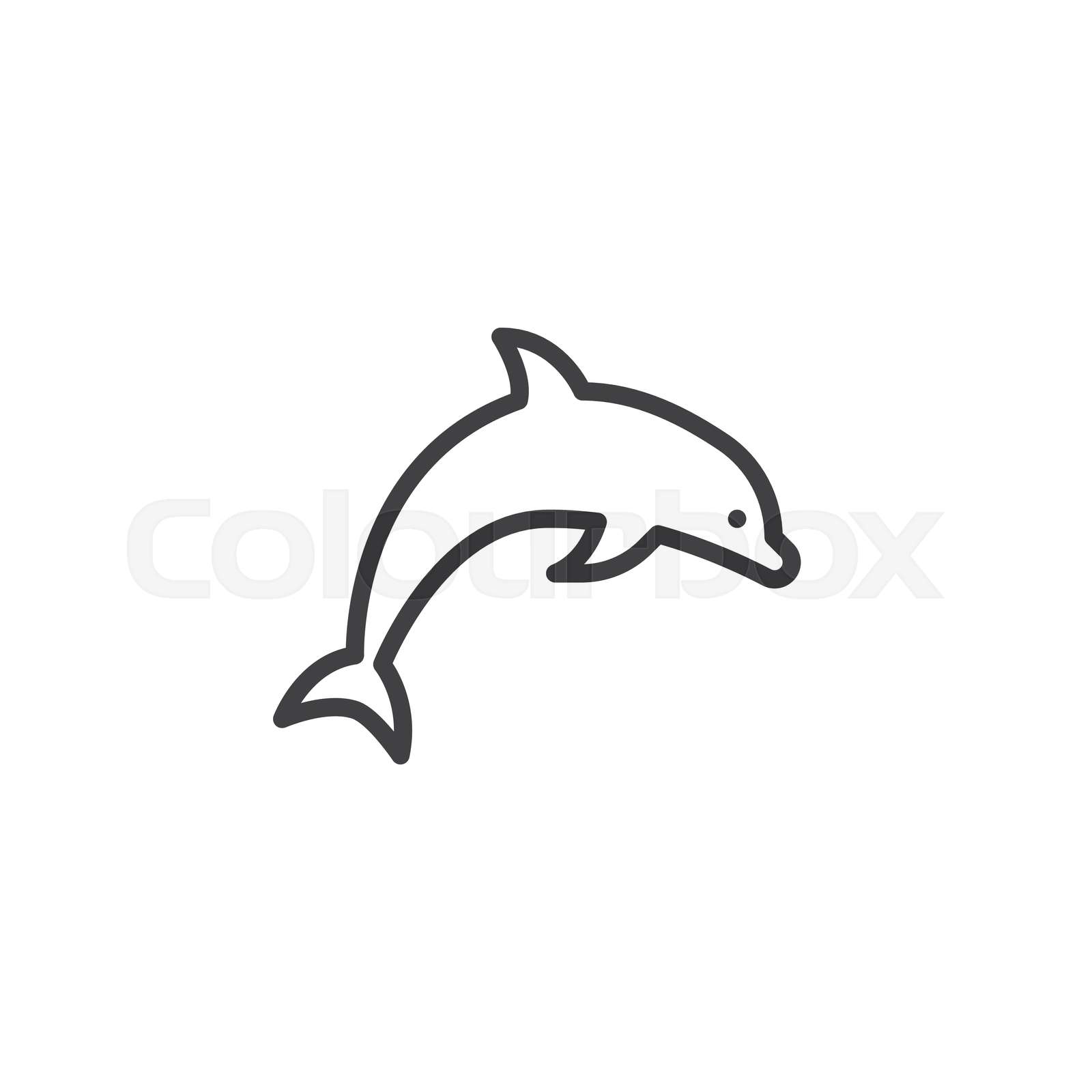Dolphin Outline