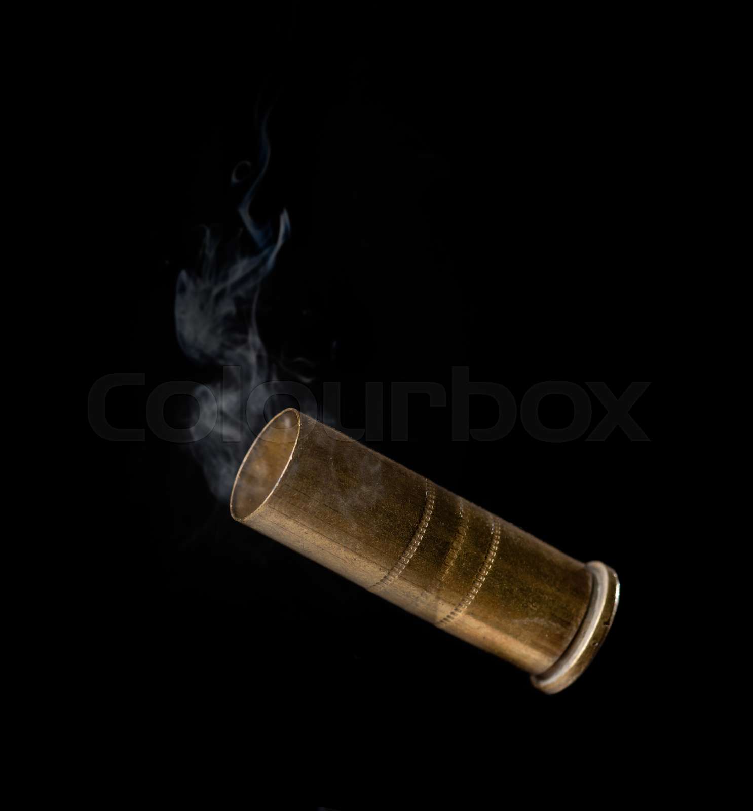 Smoking Bullet Casing