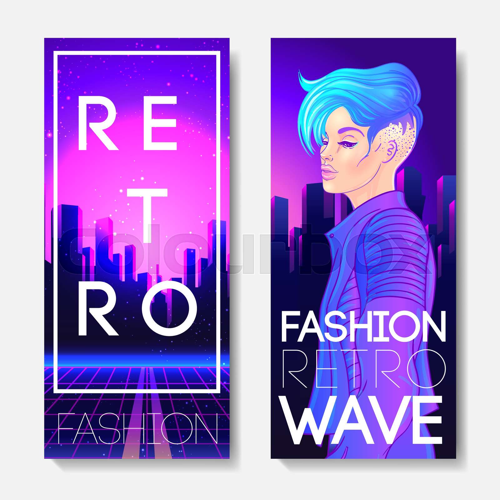 80s, 90s, avatar | Stock vektor | Colourbox
