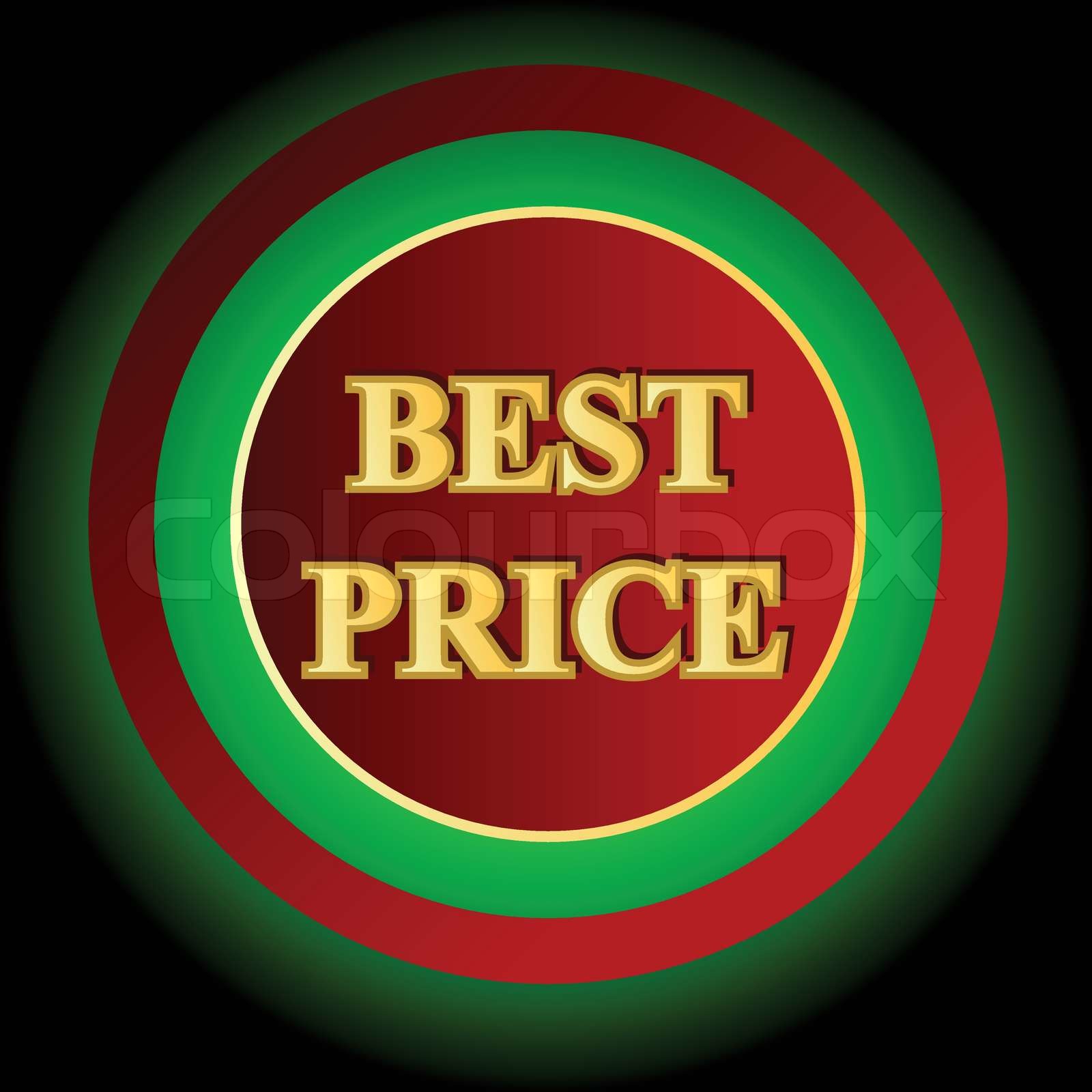 das beste Preis-Symbol | Stock-Vektor | Colourbox
