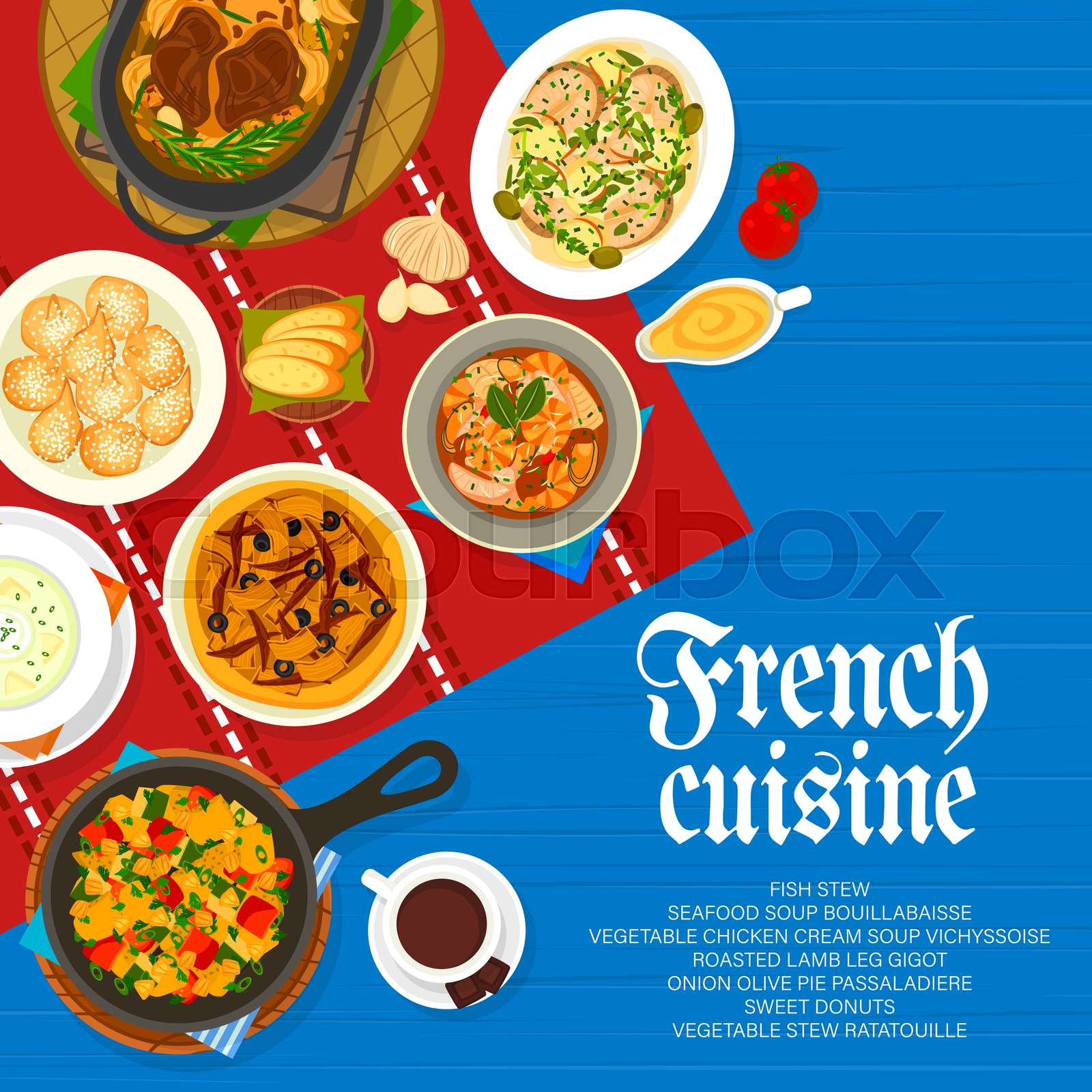 French Cuisine Restaurant Meals Menu Cover Page Stock Vector Colourbox french-cuisine-restaurant-meals-menu-cover-page-stock-vector-colourbox